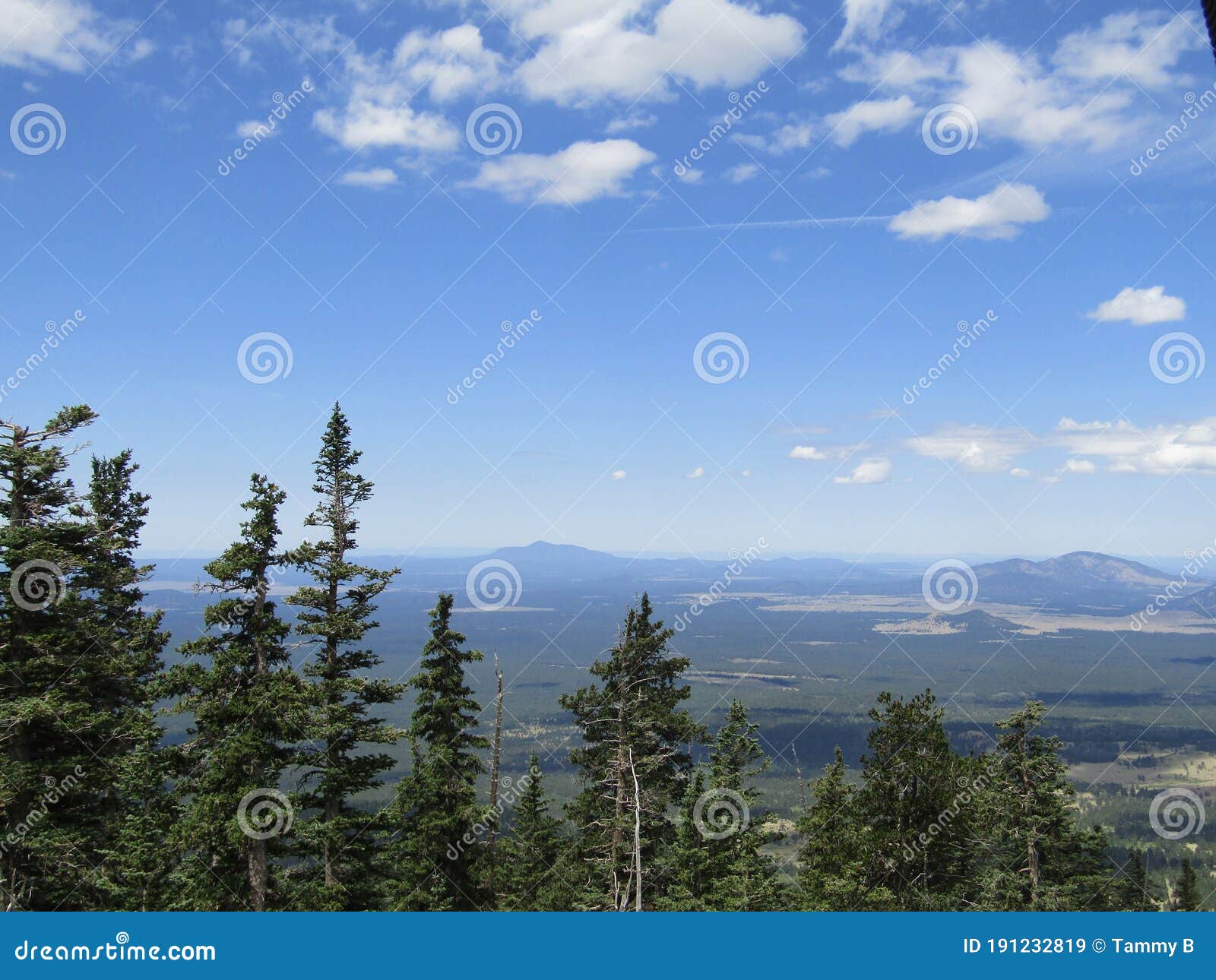 Mountain Views from High Elevation Stock Image - Image of nature ...