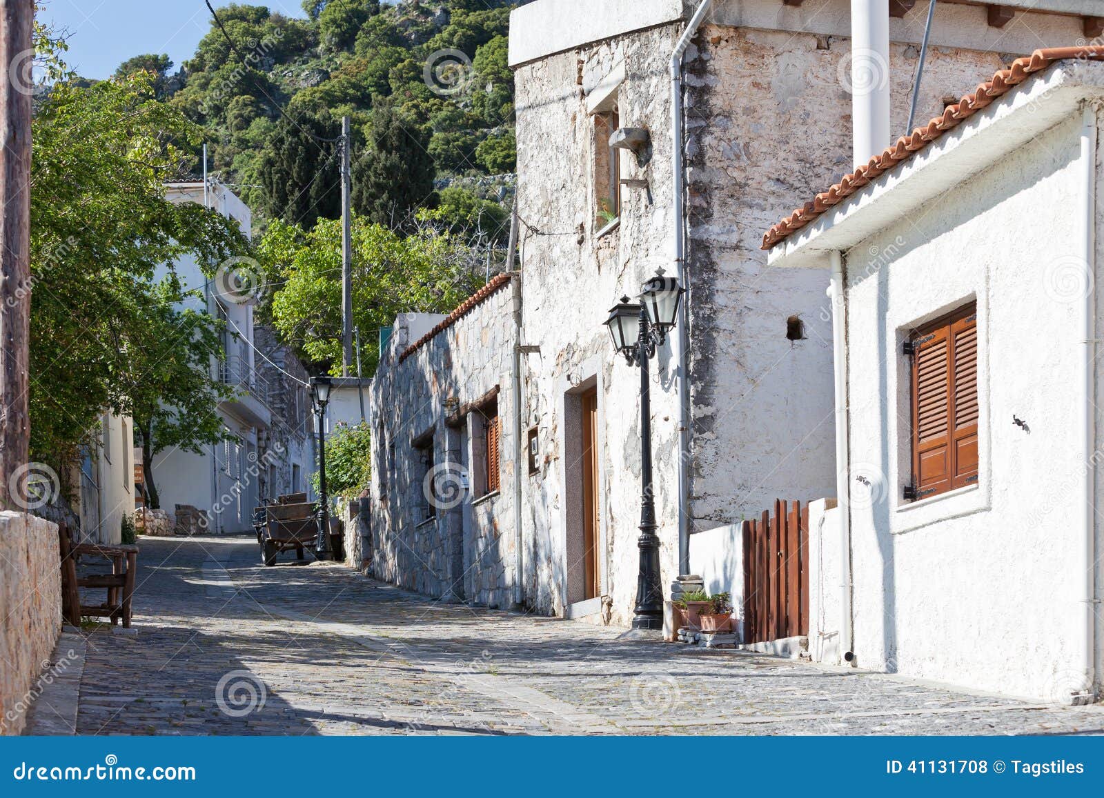 Mountain village Krasi stock photo. Image of natural - 41131708