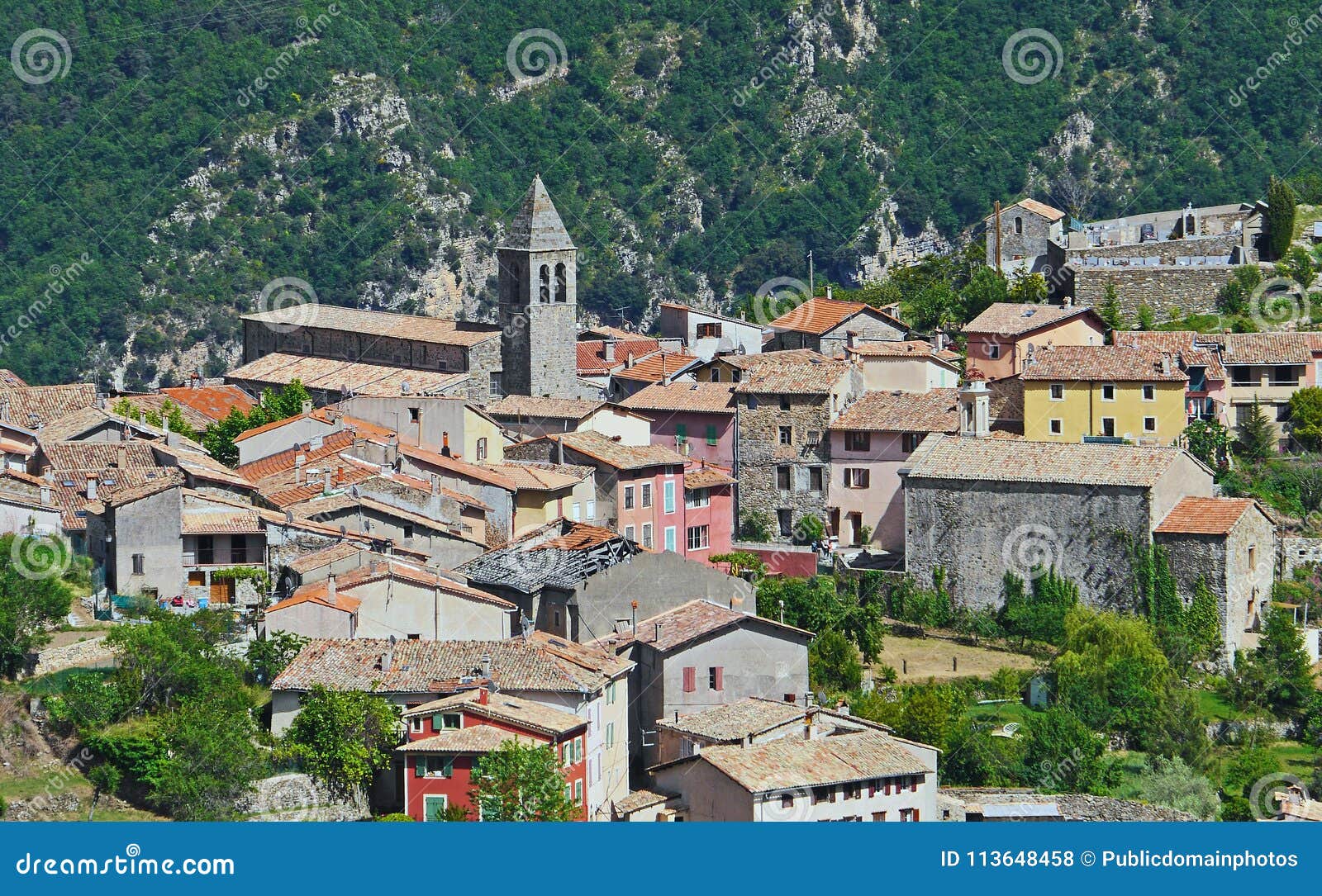 Mountain Village, Town, Village, City Picture. Image: 113648458