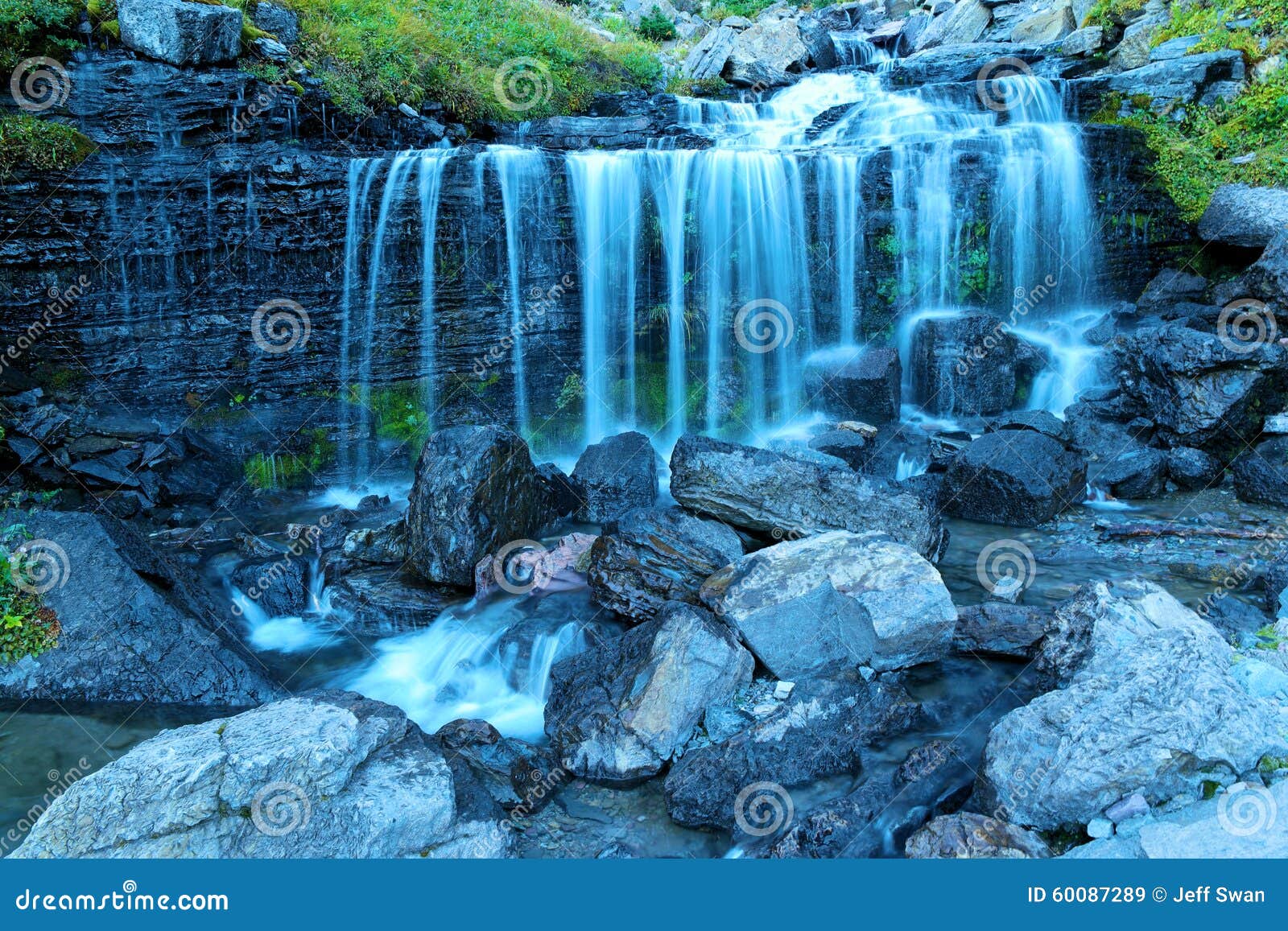 Mountain water stock image. Image of rocks, stones, alpine - 60087289
