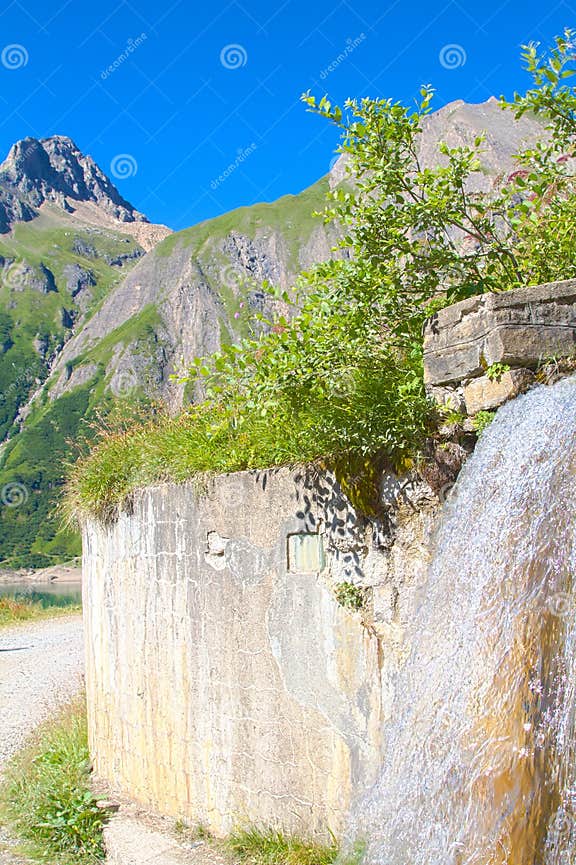 Mountain water source stock image. Image of relax, alps - 33276981