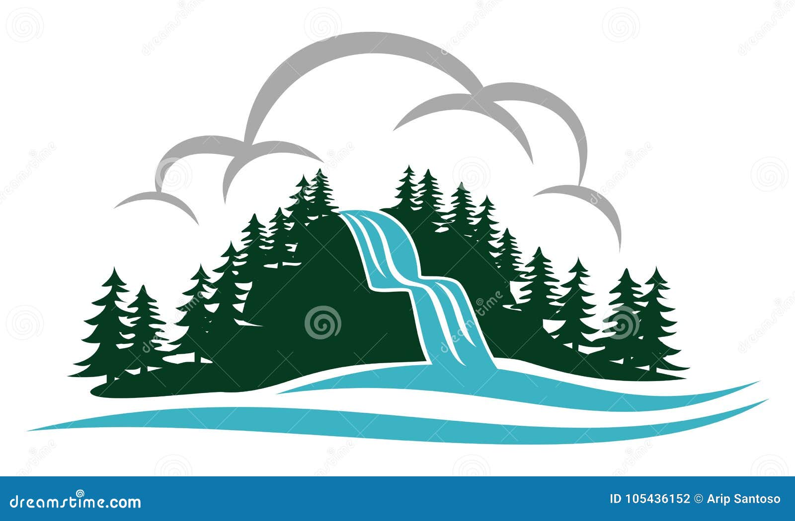 Waterfall Logo Stock Illustrations – 2,721 Waterfall Logo Stock ...