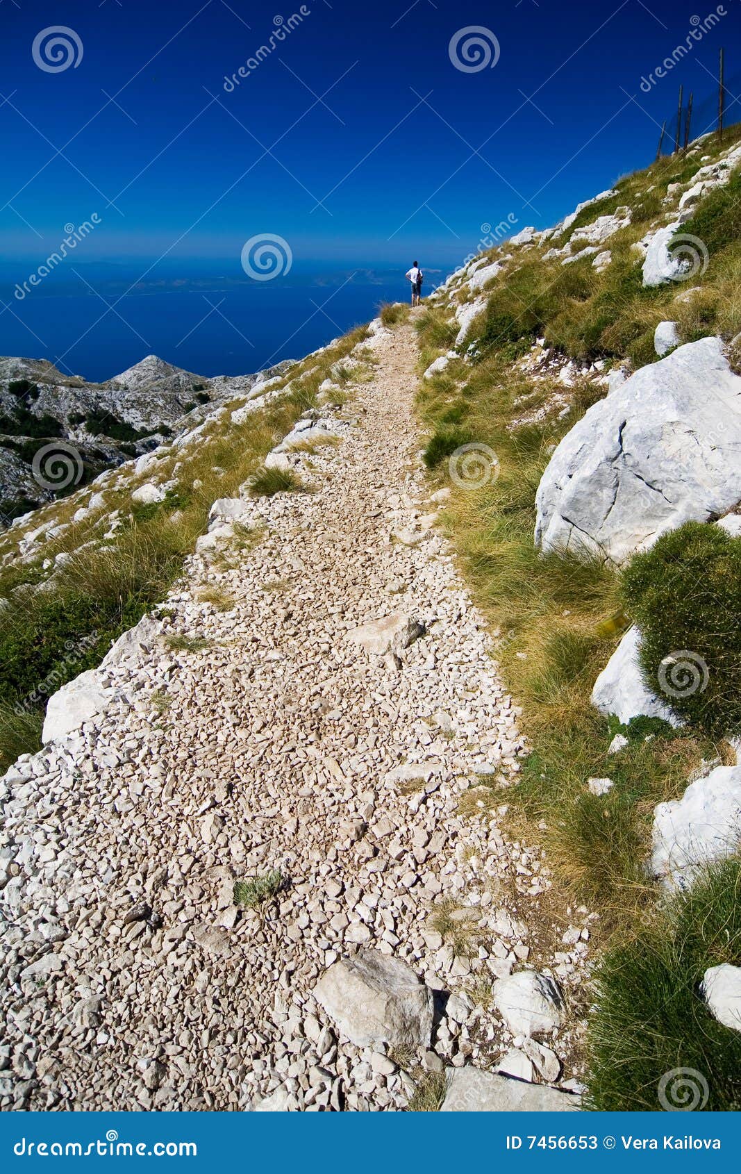 The mountain way in Bikovo stock image. Image of viewpoint - 7456653