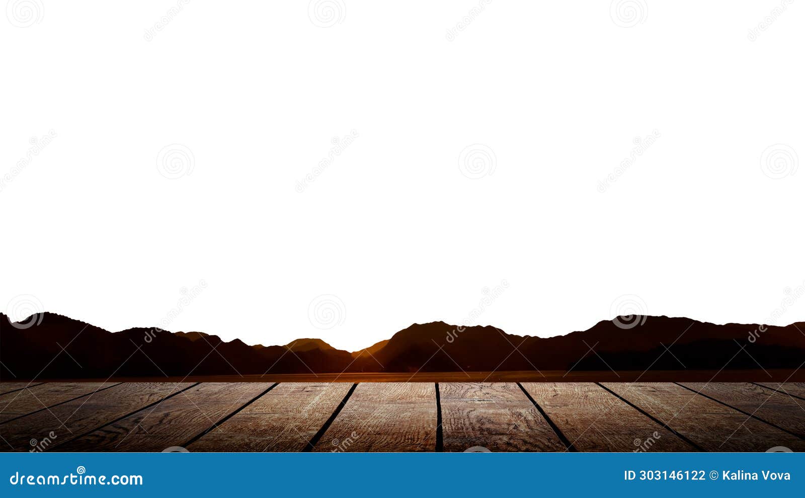 A Mountain on the White Background Stock Illustration - Illustration of ...