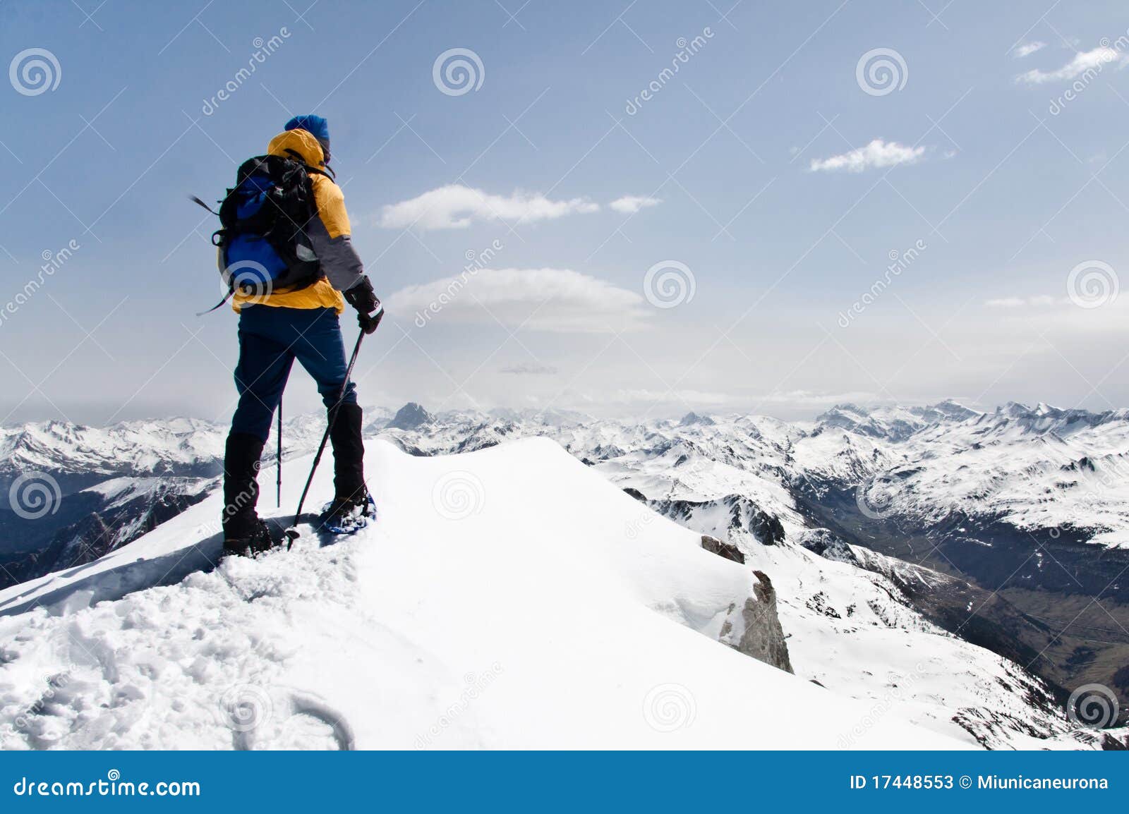 Mountaineer stock image. Image of mountaineering, adventure - 17448553