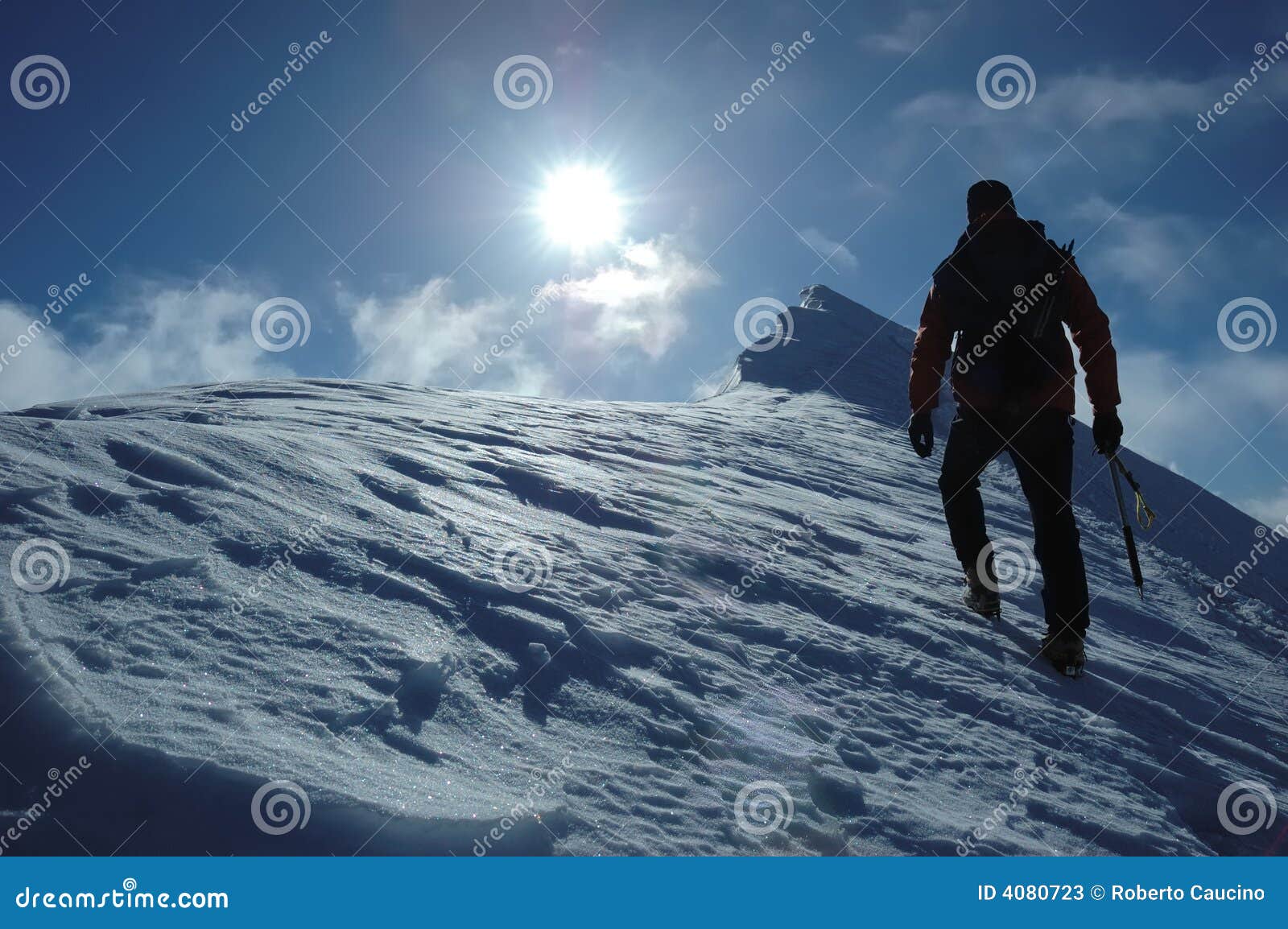 Mountaineer stock image. Image of climber, mountain, fatigue - 4080723