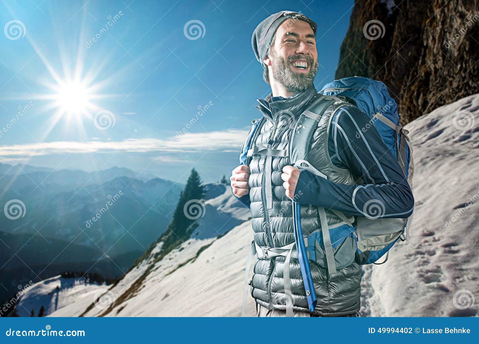 Mountaineer stock photo. Image of equipment, climber - 49994402