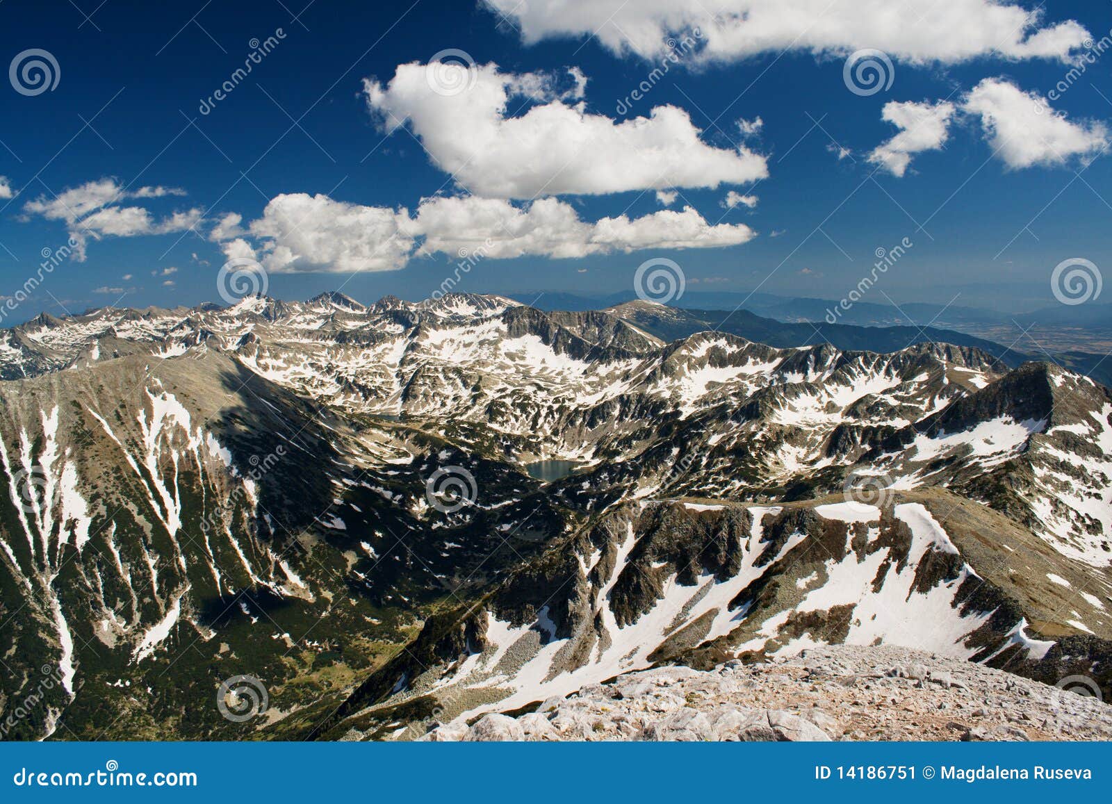 Mountainous landscape stock image. Image of pirin, relaxing - 14186751