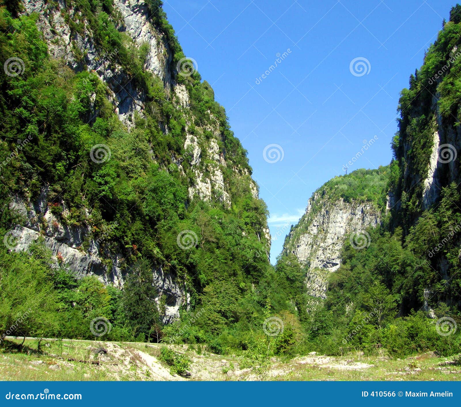 Mountains stock photo. Image of vacation, travel, abkhazia - 410566