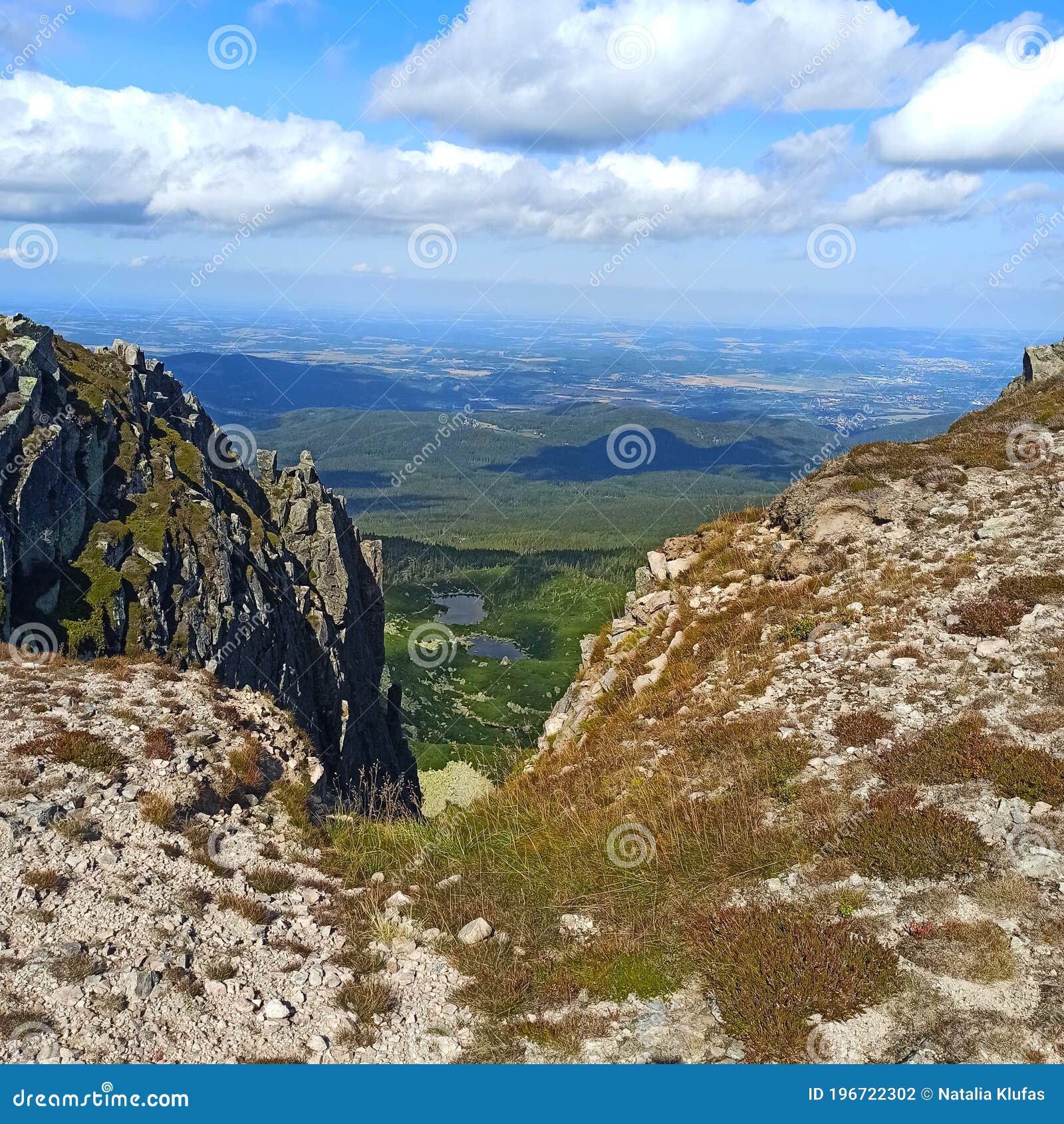 Mountains abyss landscape stock photo. Image of cloudy - 196722302