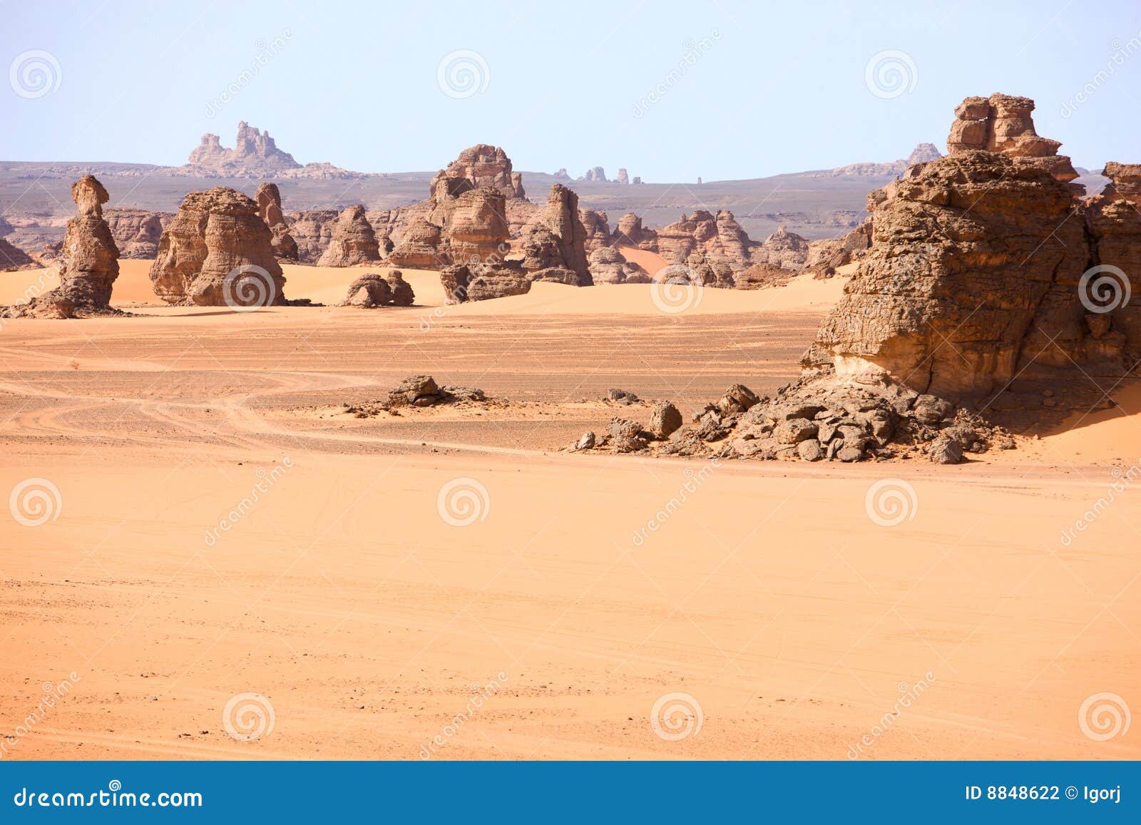 Mountains Akakus, Libya stock photo. Image of stone, global - 8848622