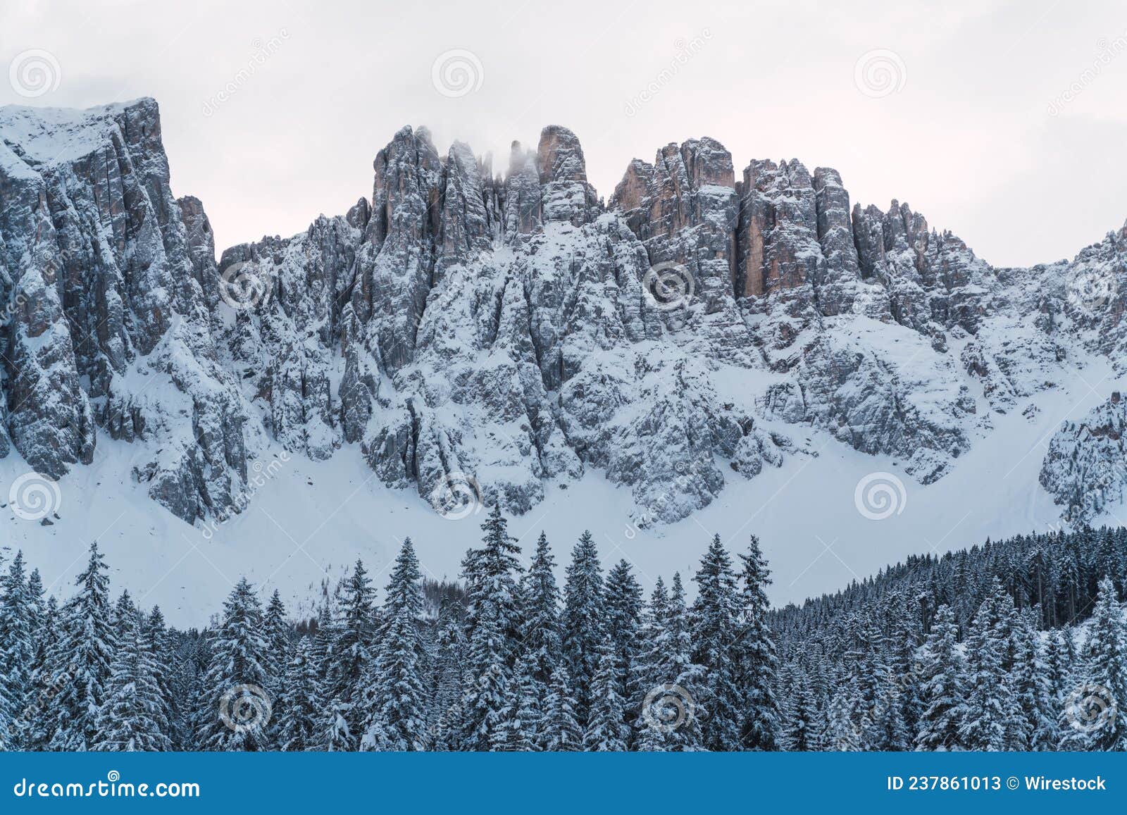 Mountains of the Alps after a Heavy Snowfall Stock Image - Image of ...