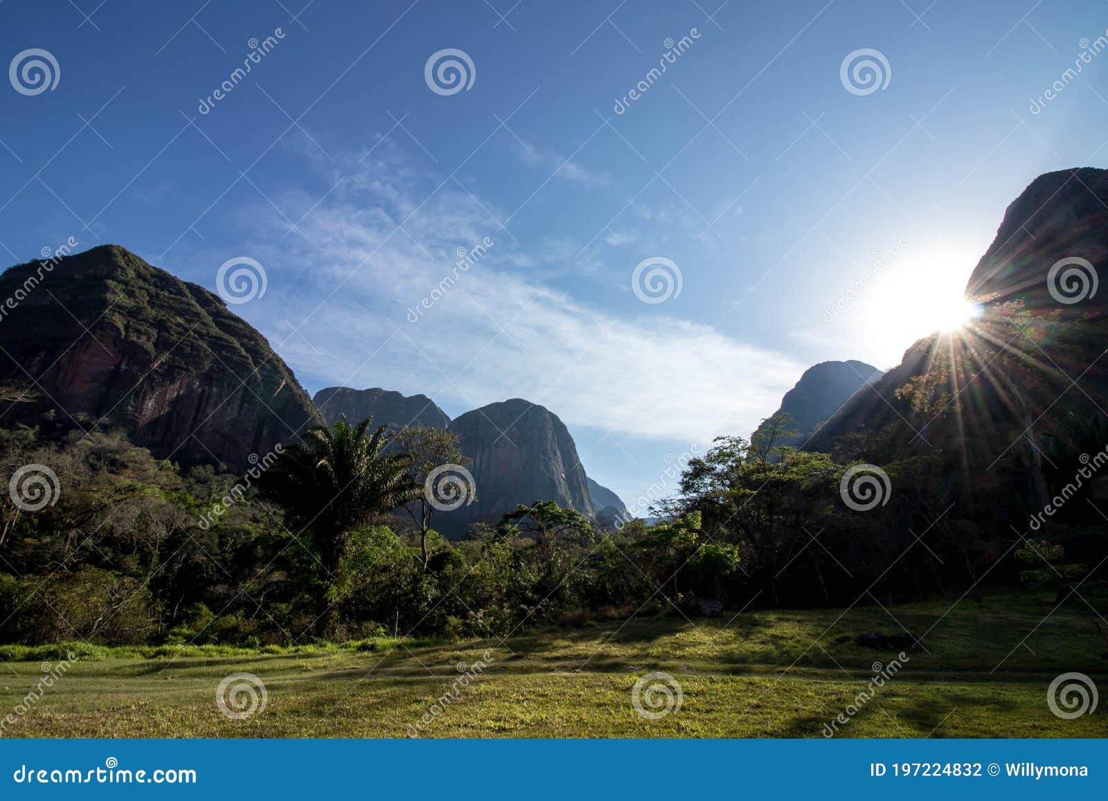 Mountains in Amazon Rainforest in Bolivia Stock Photo - Image of ...