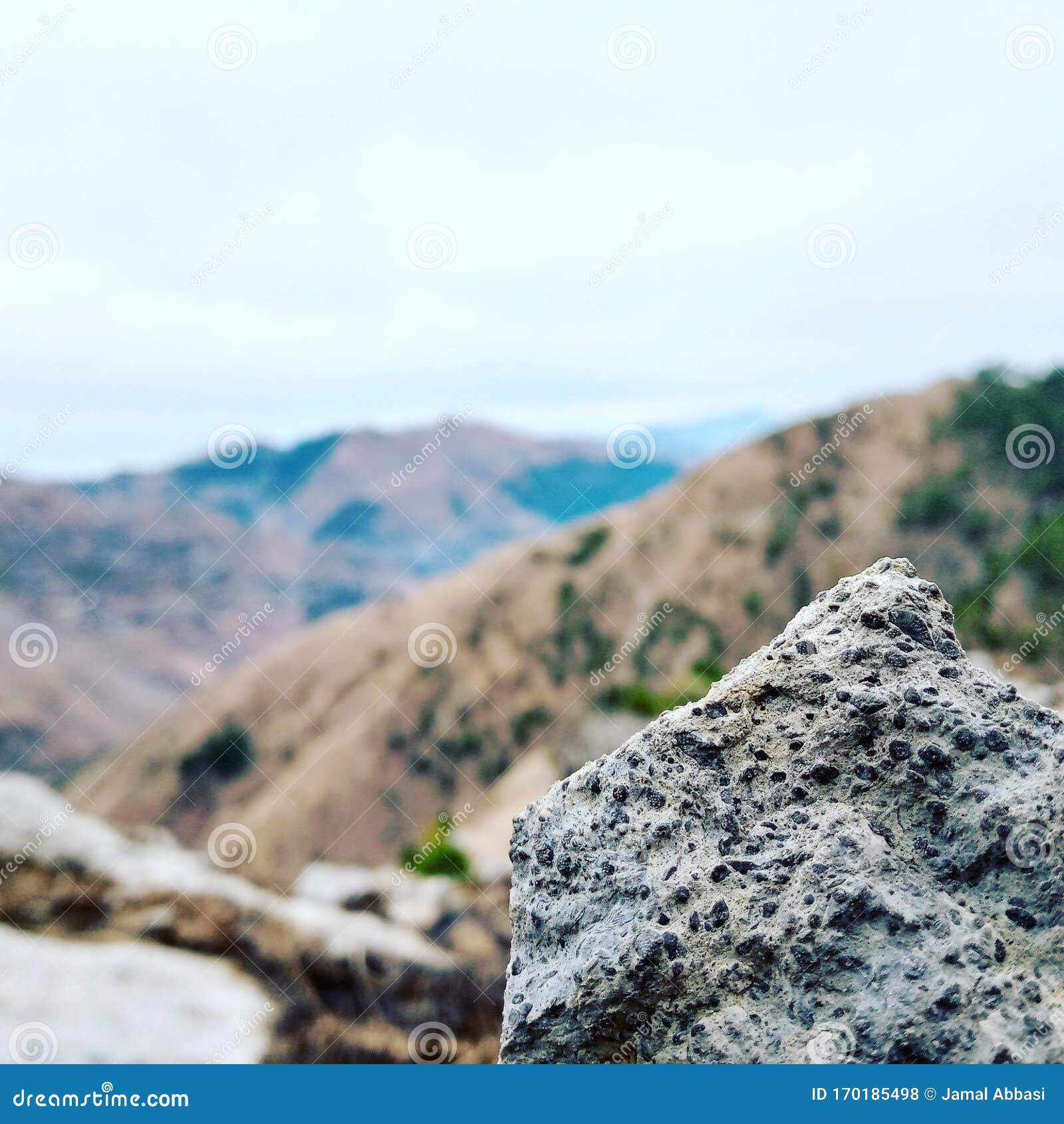 Mountains behind the seen stock photo. Image of stone - 170185498