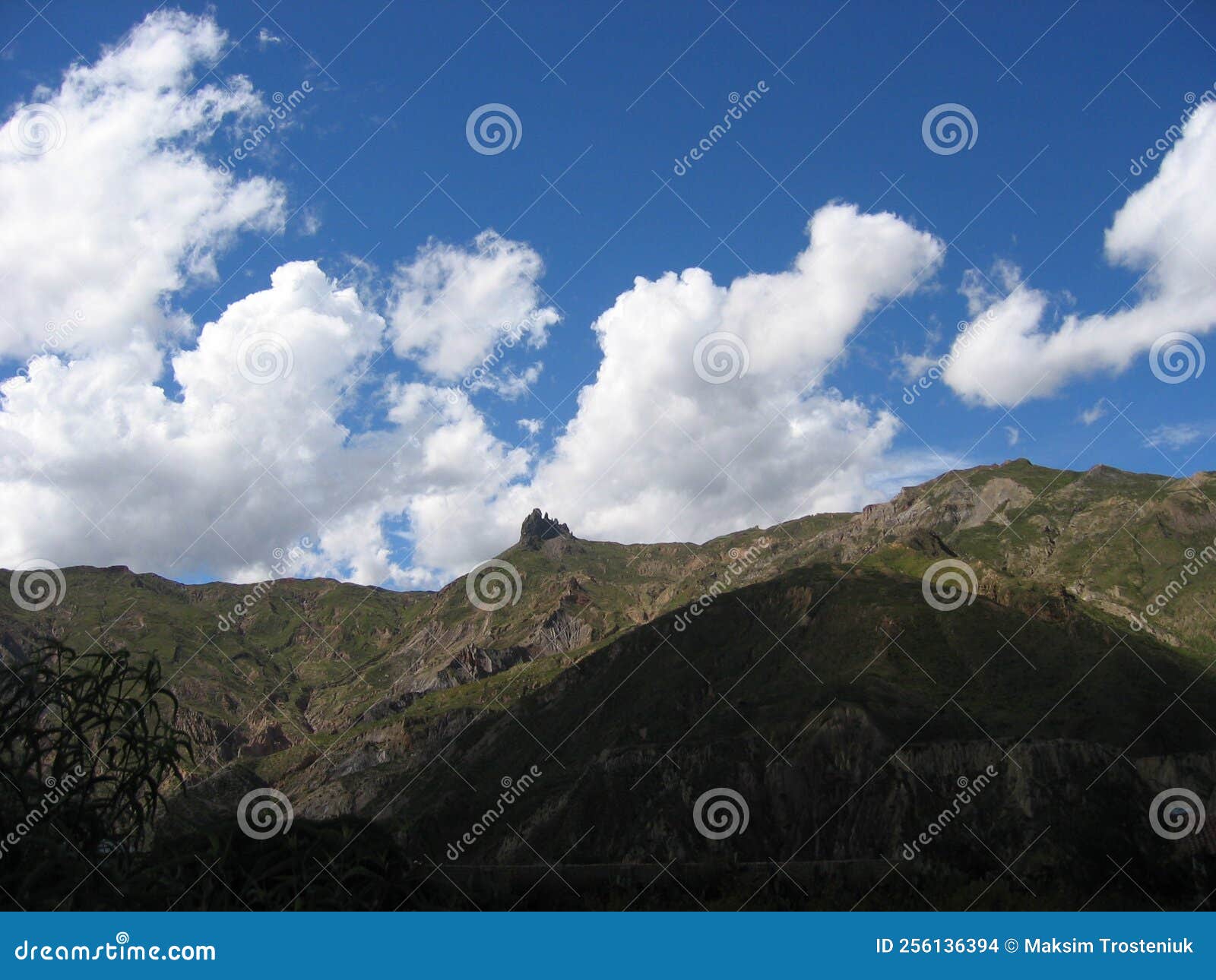 Mountains Bolivia Greenery Nature Beauty Stock Photo - Image of nature ...