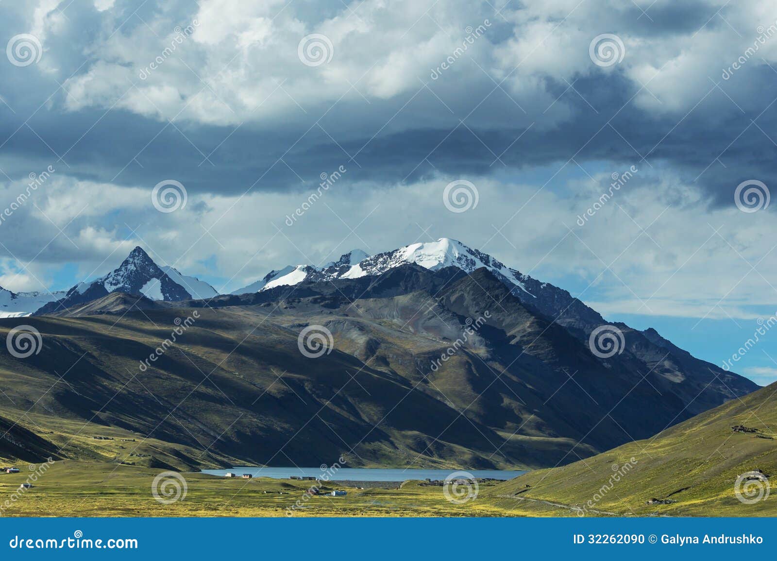 Mountains in Bolivia stock photo. Image of glacier, peak - 32262090