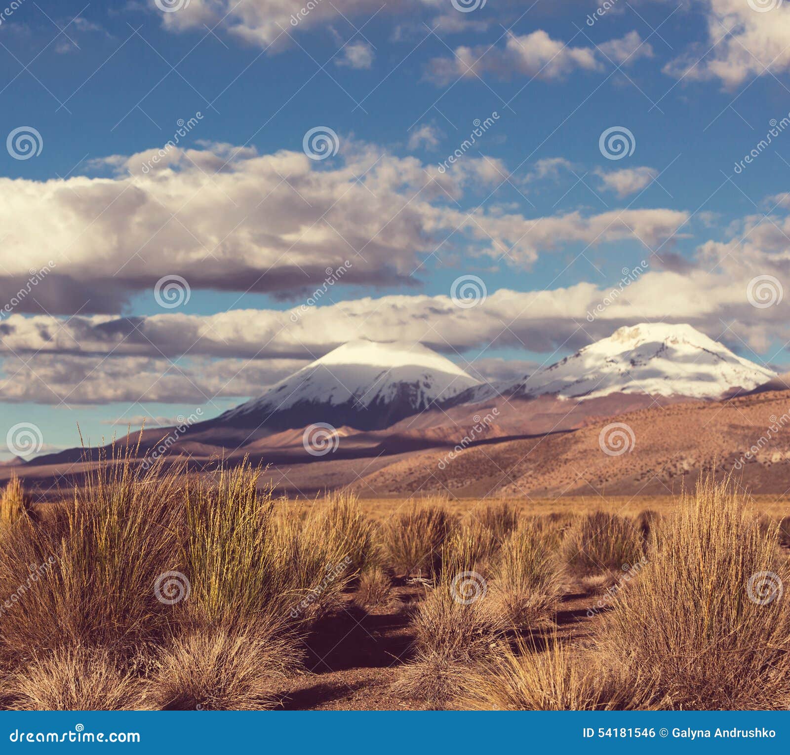 Mountains in Bolivia stock photo. Image of summit, height - 54181546