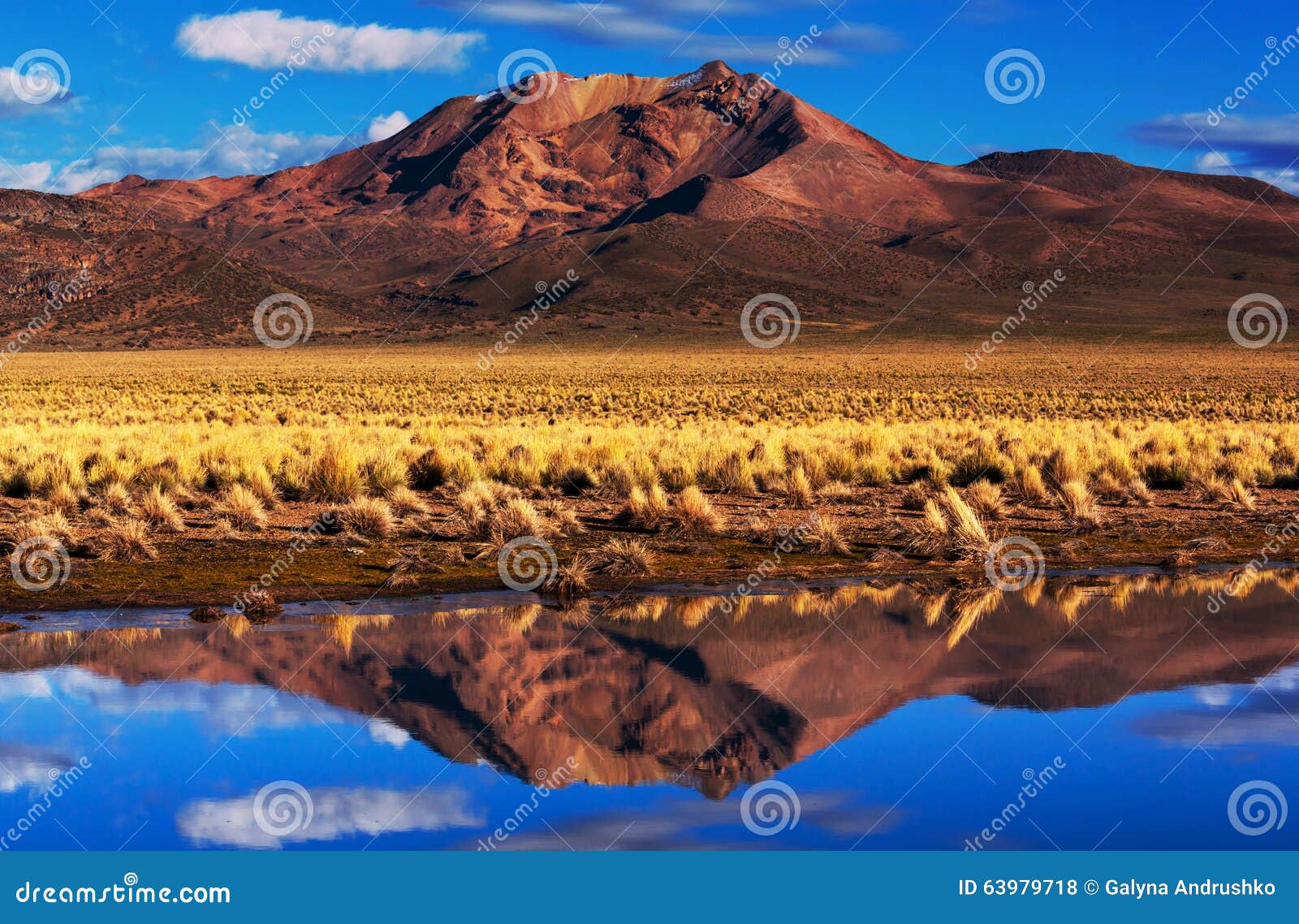 Mountains in Bolivia stock photo. Image of high, place - 63979718