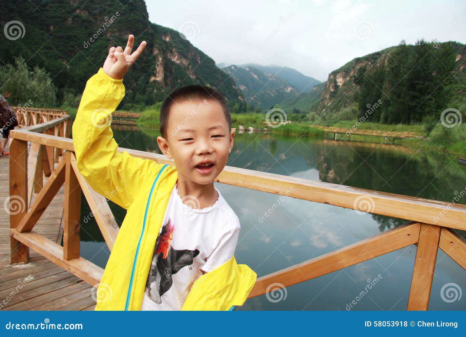 Mountains boy stock photo. Image of beautiful, chinese - 58053918