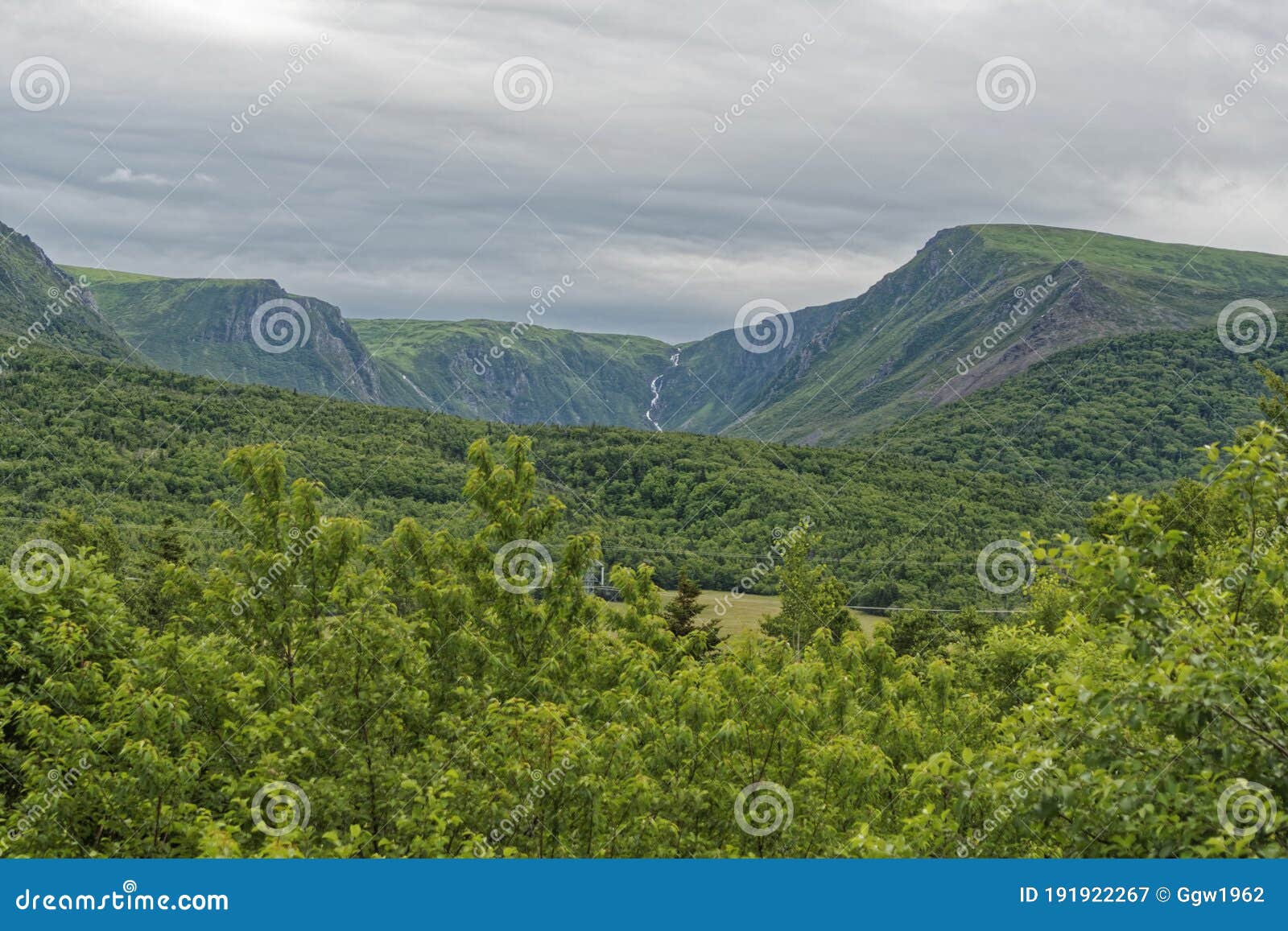 Mountains in the Codroy Valley Stock Image - Image of codroy, outdoors ...