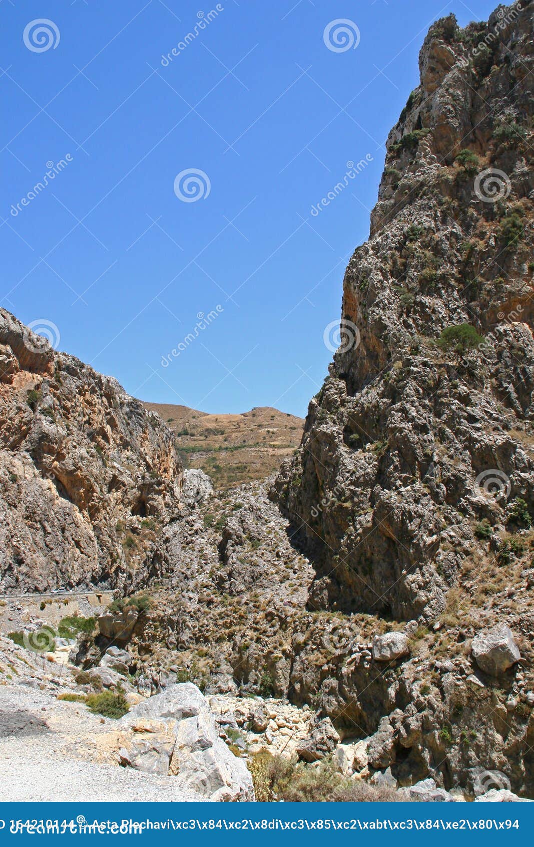 Mountains in Crete stock photo. Image of greece, landmark - 164210144
