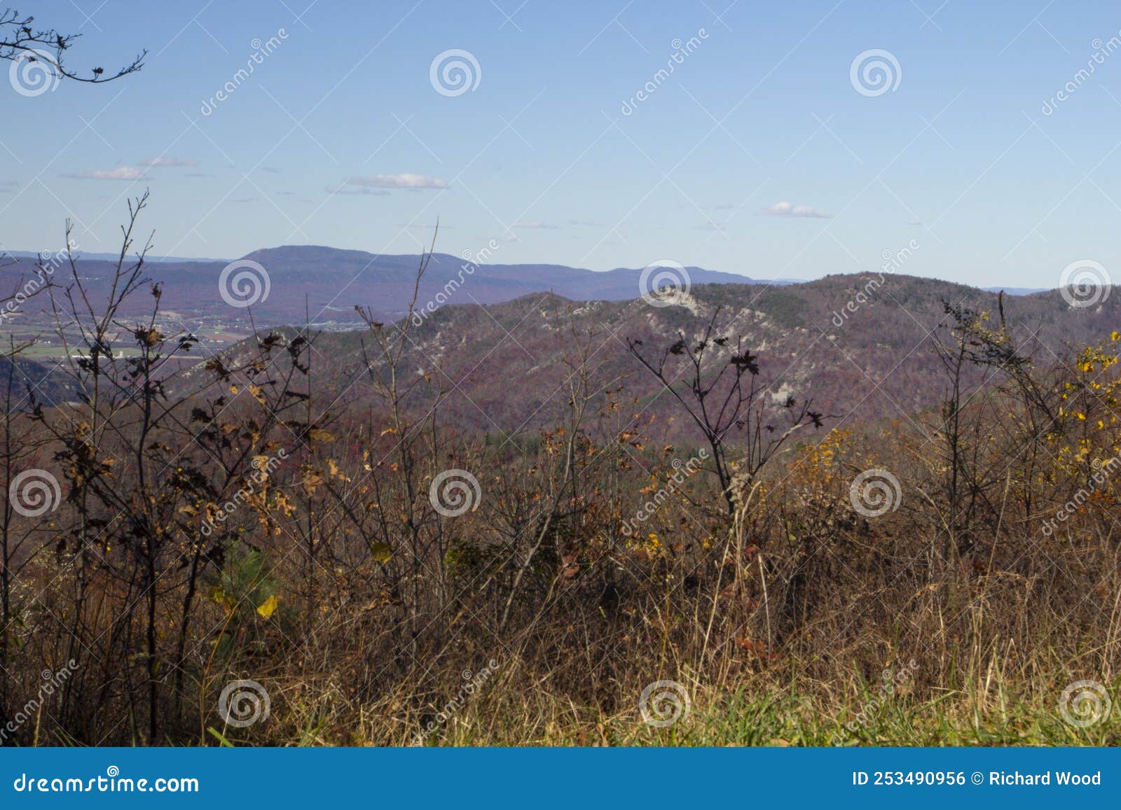 Views of Shenandoah National Park, Virginia in Autumn Stock Photo ...