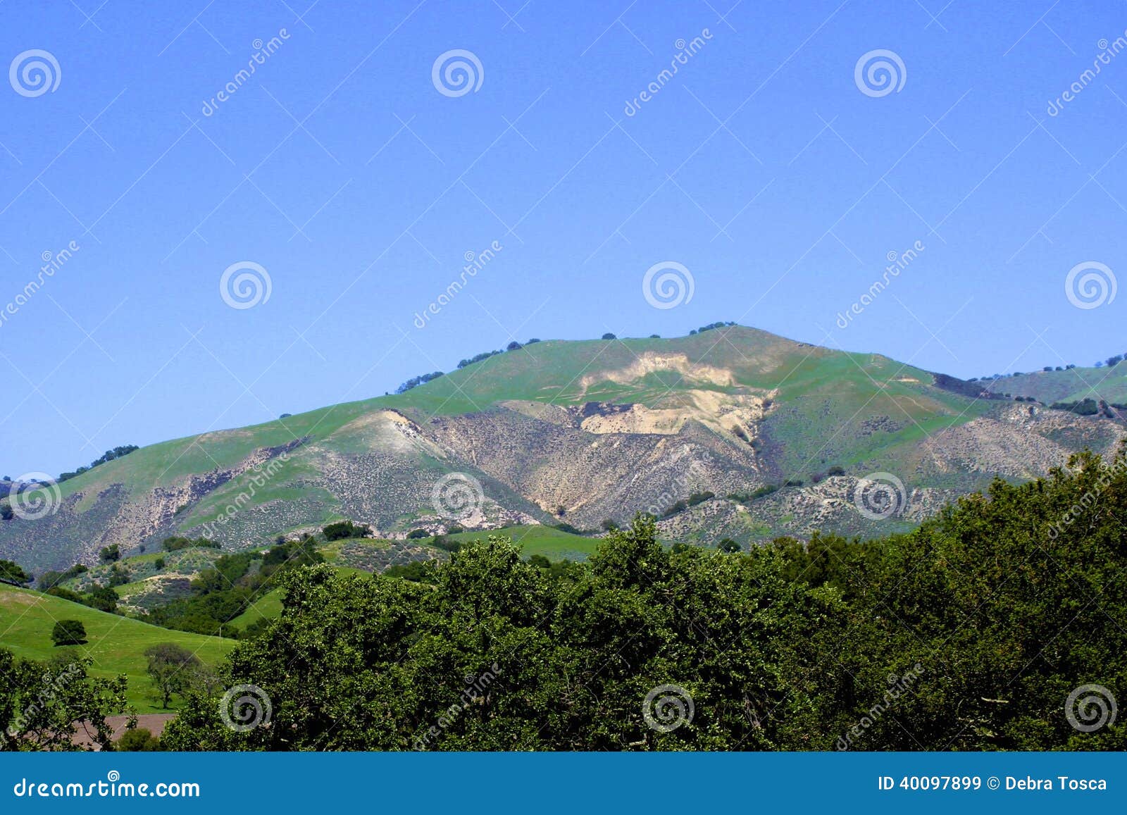 Mountains Farmland Lompoc California Stock Image - Image of lompoc ...