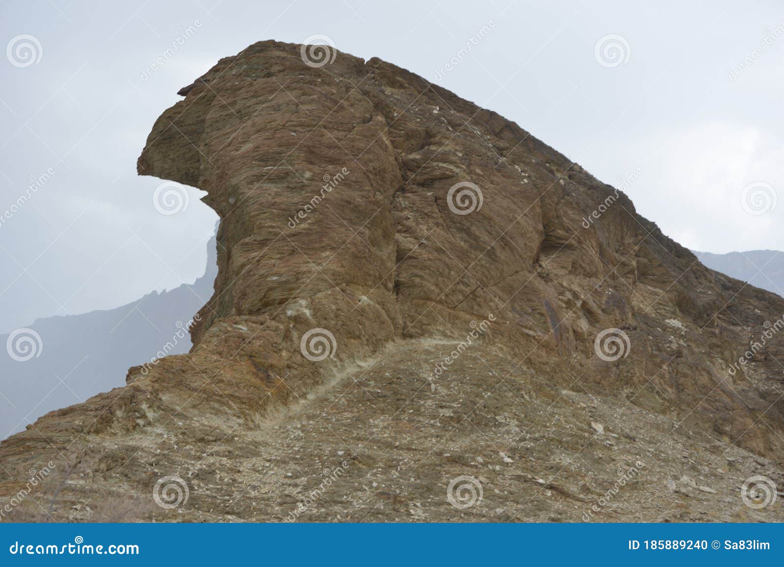 Mountains formation , Oman stock photo. Image of desert - 185889240