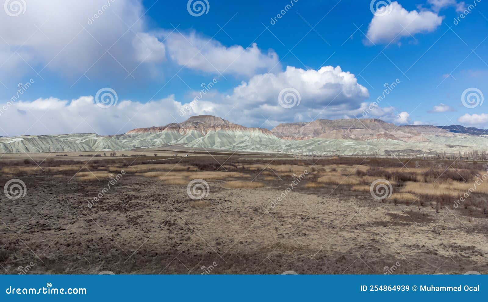 Mountains that Formed Interesting Shapes Over Time Stock Image - Image ...