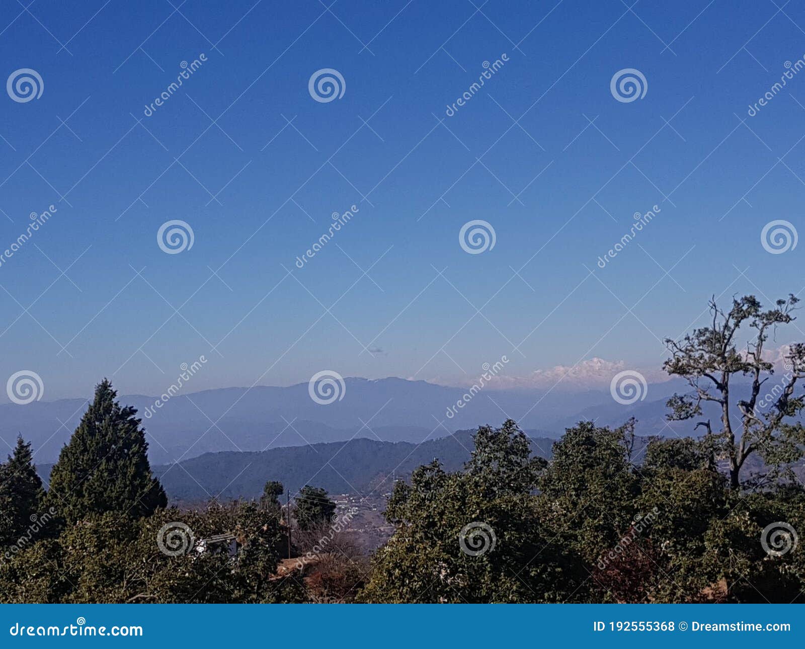 Mountains Greenery Himalaya Stock Photo - Image of mountain, dawn ...