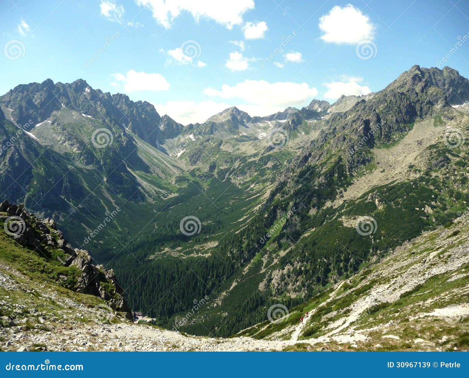 Mountains - High Tatras stock image. Image of trees, season - 30967139