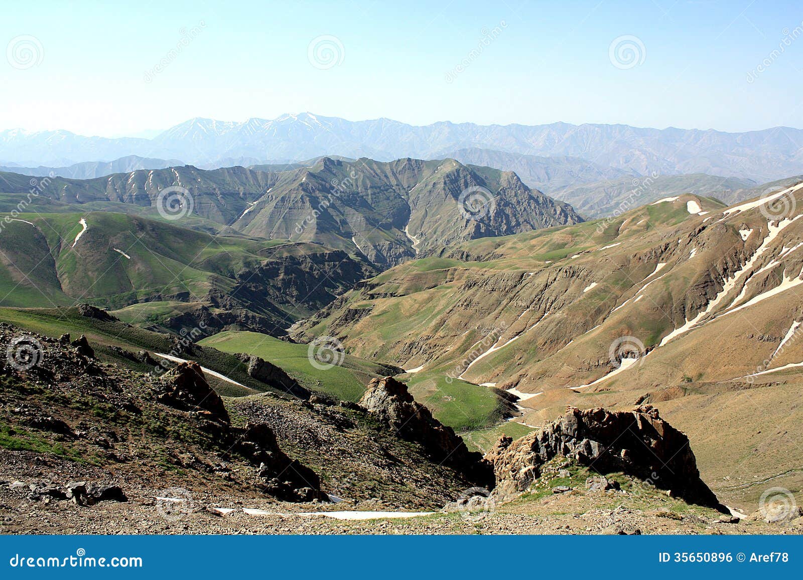 Mountains in Iran stock photo. Image of scenario, natural - 35650896