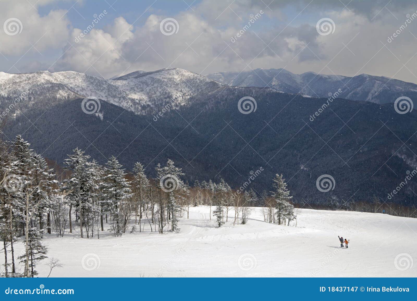 In Mountains of Island Sakhalin Stock Image - Image of vicinity ...