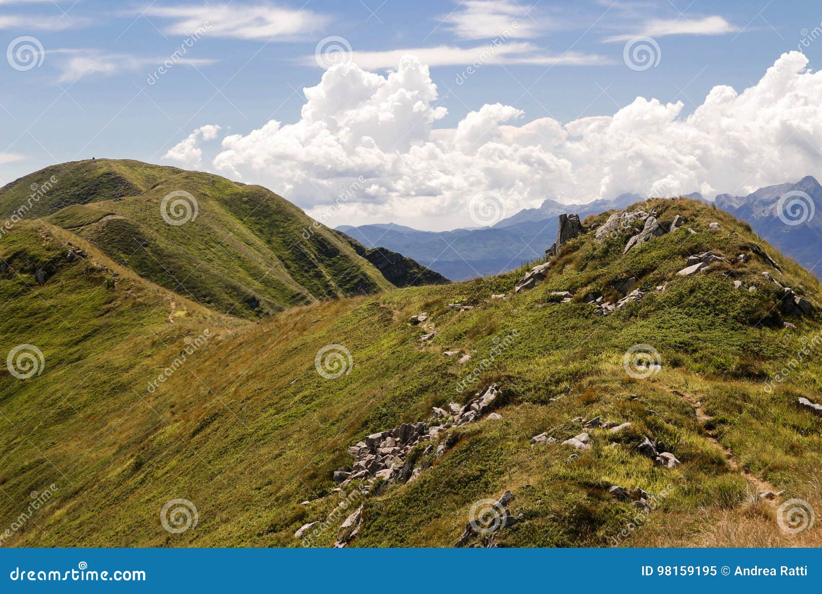 Mountains of Italy: the Range of Appennini Stock Image - Image of ...