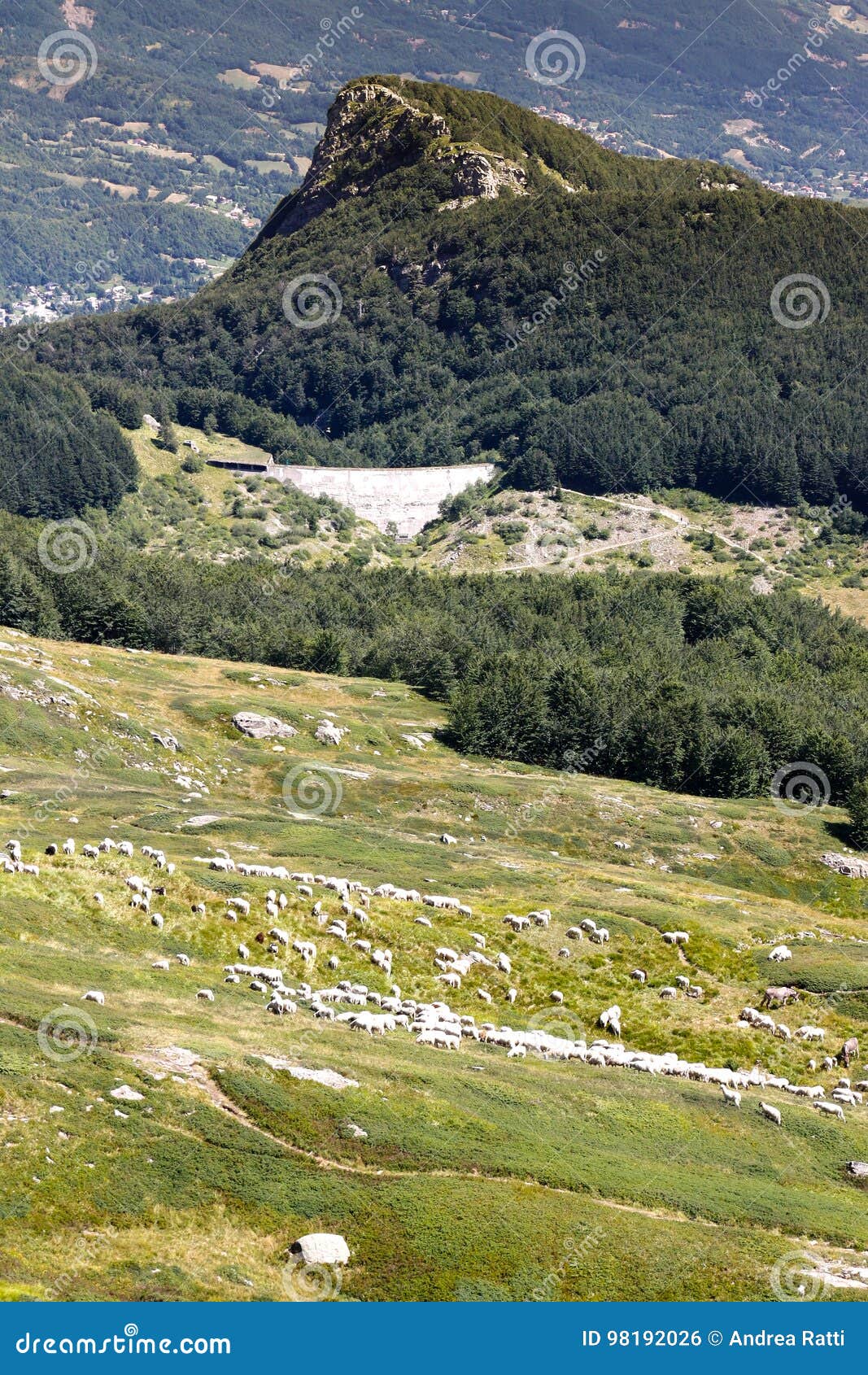 Mountains of Italy: the Range of Appennini Stock Photo - Image of ...