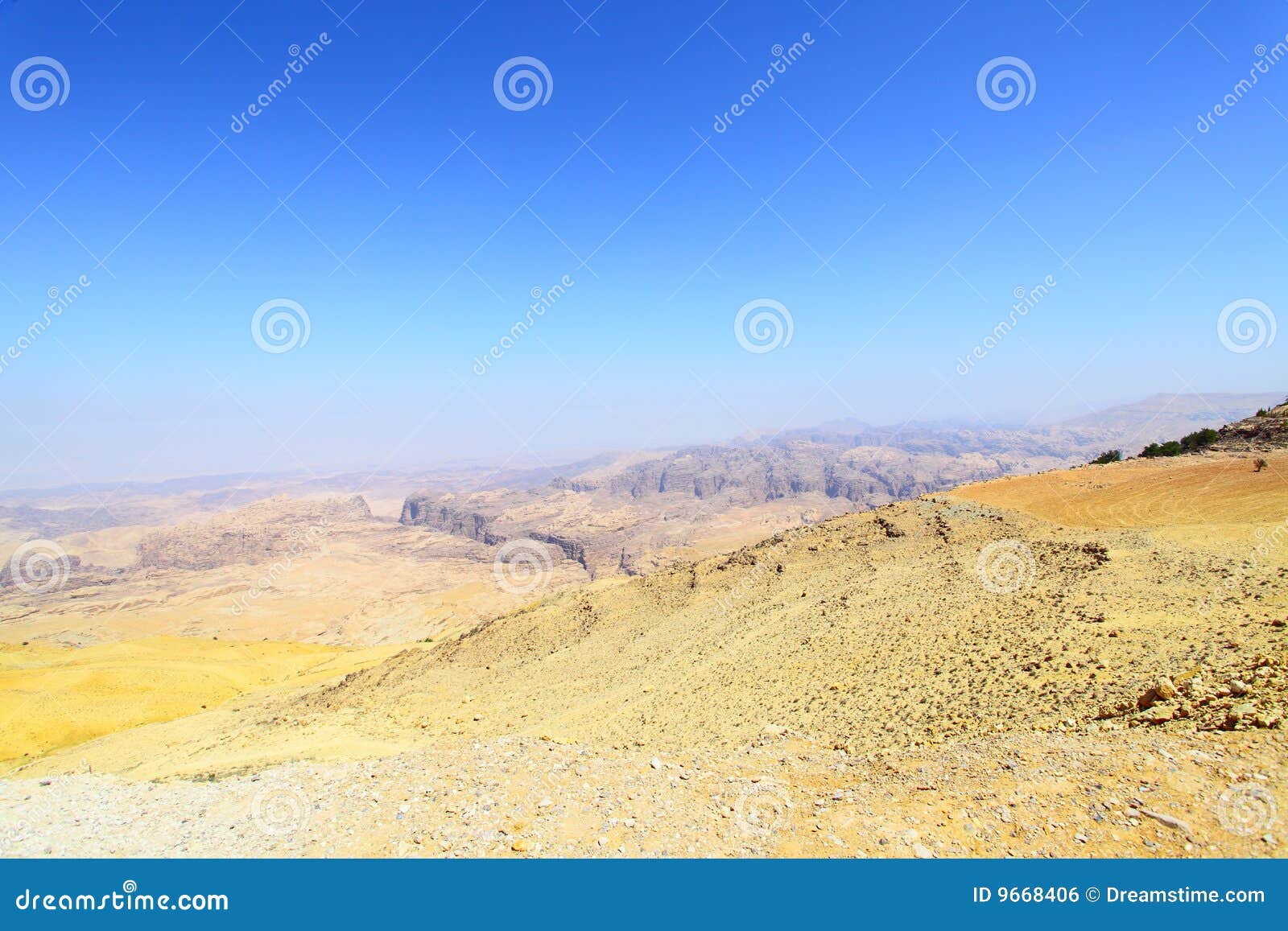 Mountains of Jordan stock photo. Image of asia, color - 9668406