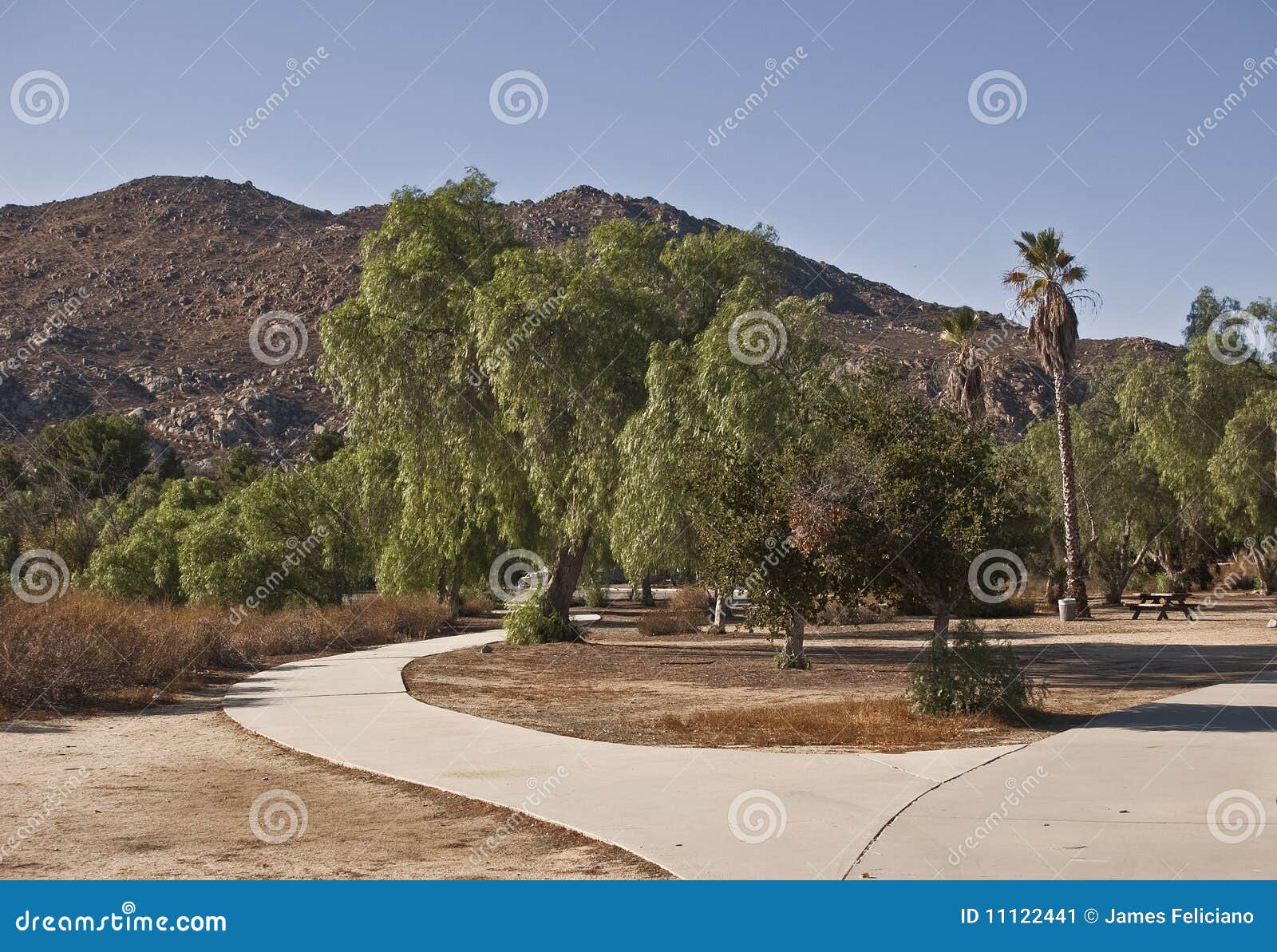 Mountains from Lake Perris State Park Stock Image - Image of mountains ...