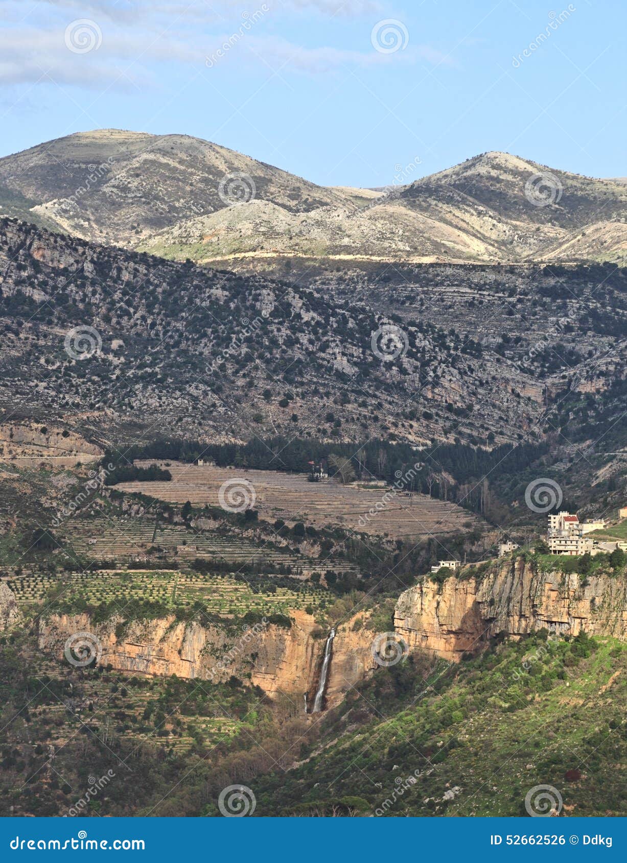 The Mountains of Lebanon stock photo. Image of tourism - 52662526