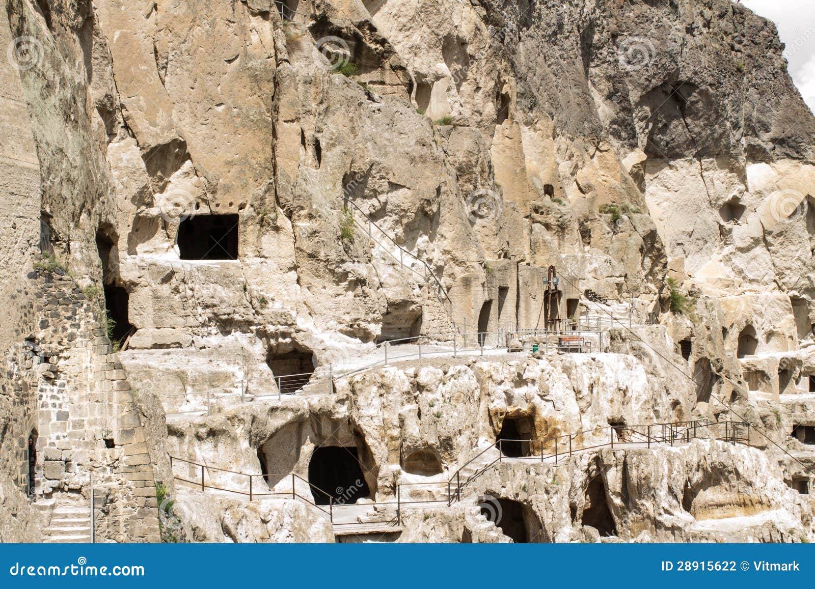 Mountains and Medieval Cave City-monastery Stock Photo - Image of ...