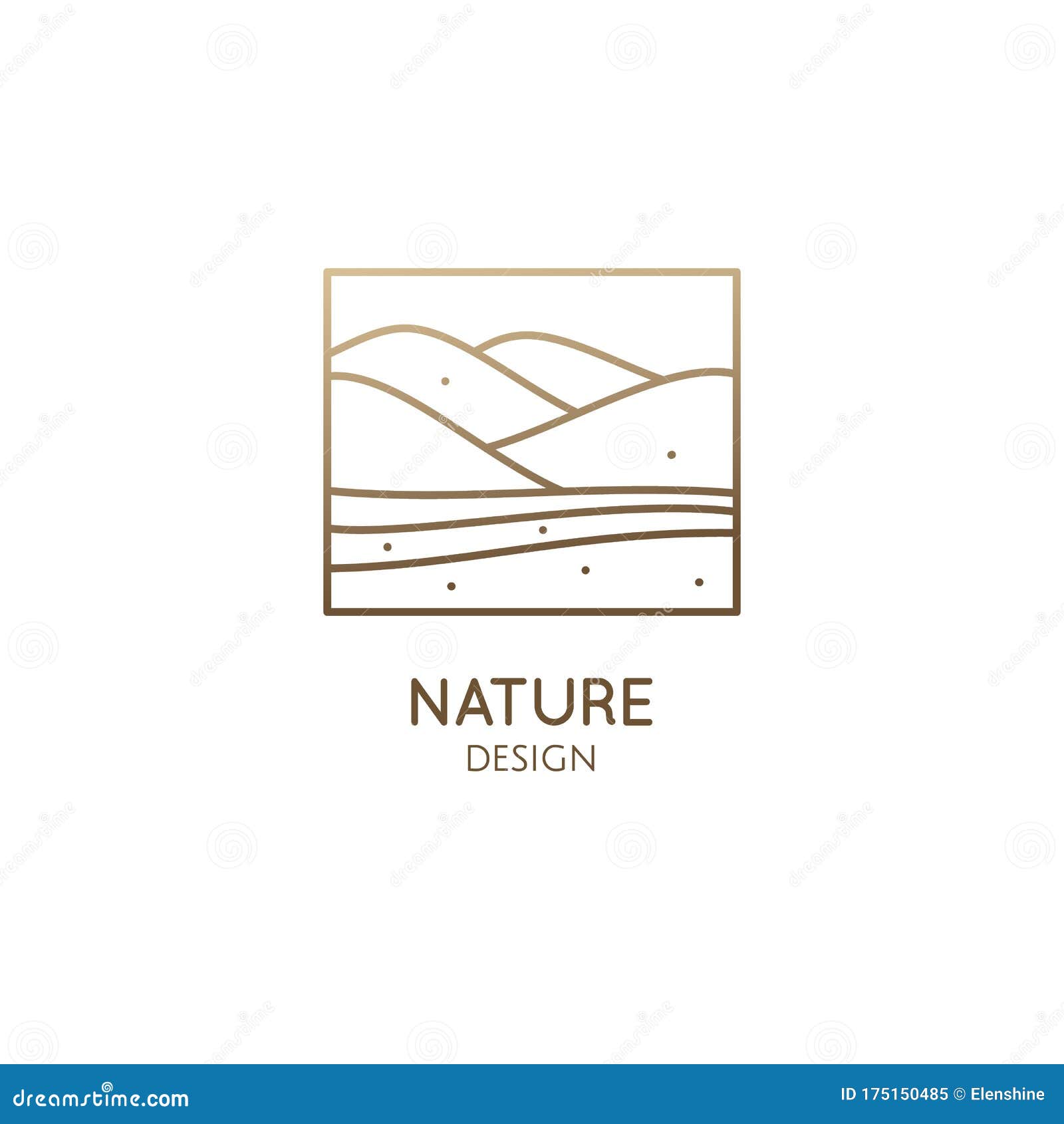 A Logo Rectangular Circle Round Alphabet Vector Illustration ...