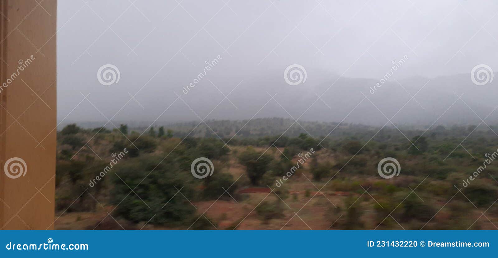 Mountains mist scenes stock photo. Image of mountains - 231432220