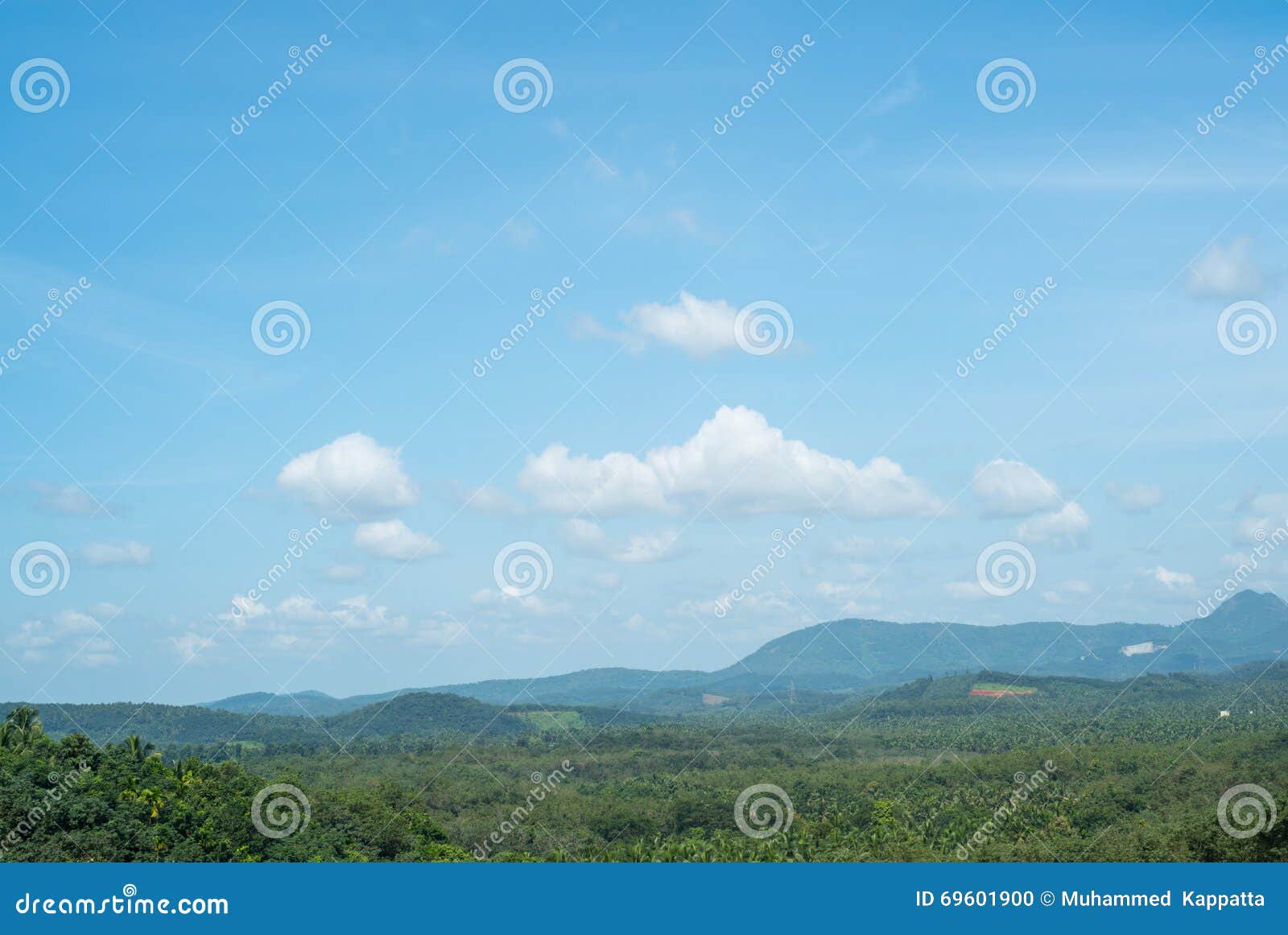 Mountains in a Morning View Stock Photo - Image of farm, lush: 69601900