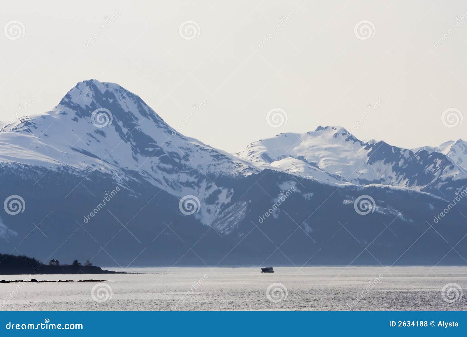 Mountains Near Juneau Alaska Stock Photo - Image of scenic, cold: 2634188