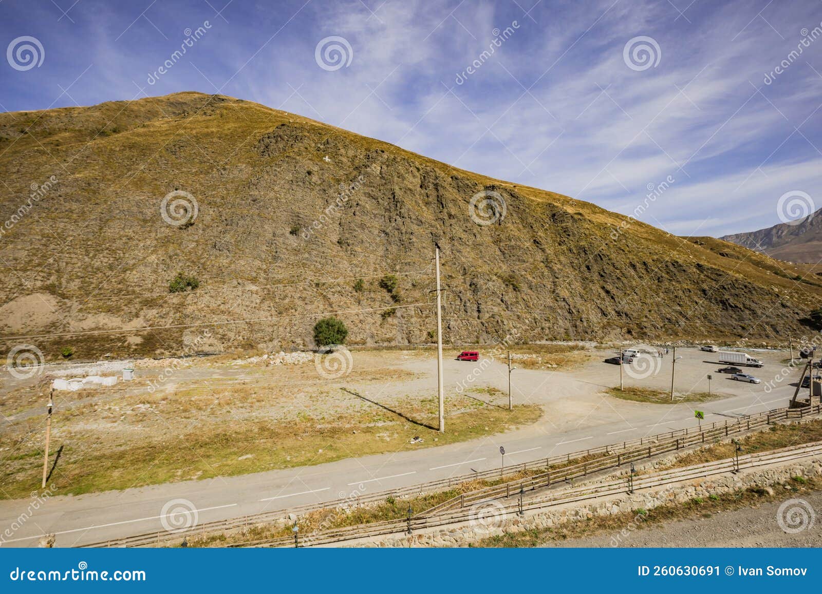 Mountains in the Republic of North Ossetia-Alania Stock Image - Image ...