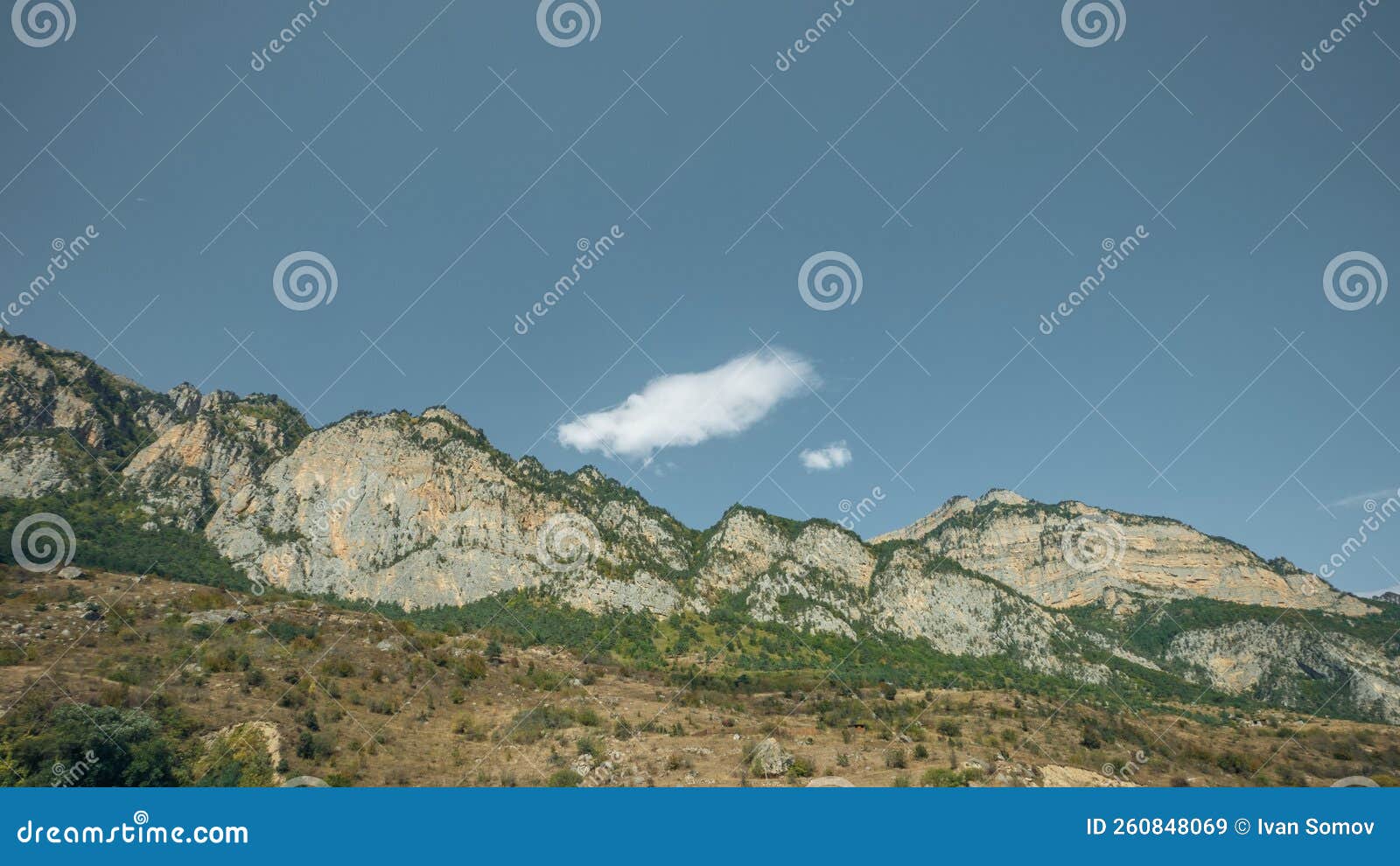 Mountains in the Republic of North Ossetia-Alania Stock Image - Image ...
