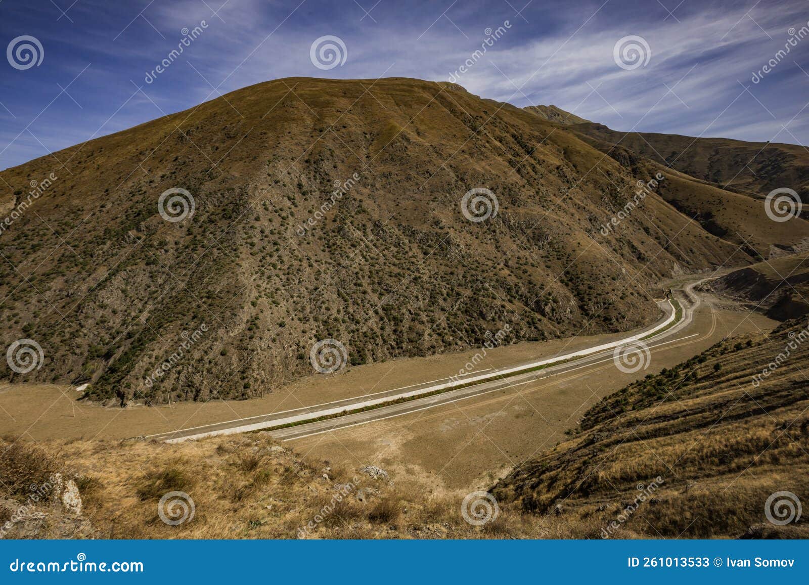 Mountains in the Republic of North Ossetia-Alania Stock Image - Image ...