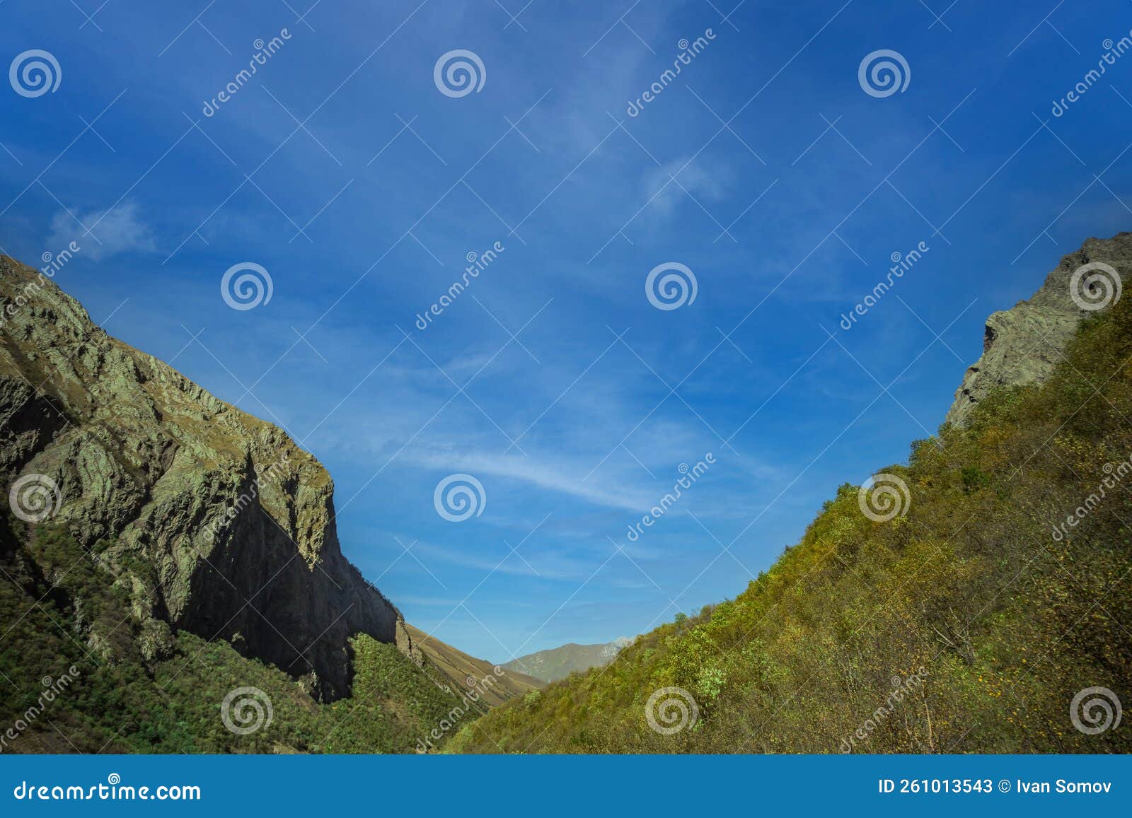 Mountains in the Republic of North Ossetia-Alania Stock Image - Image ...