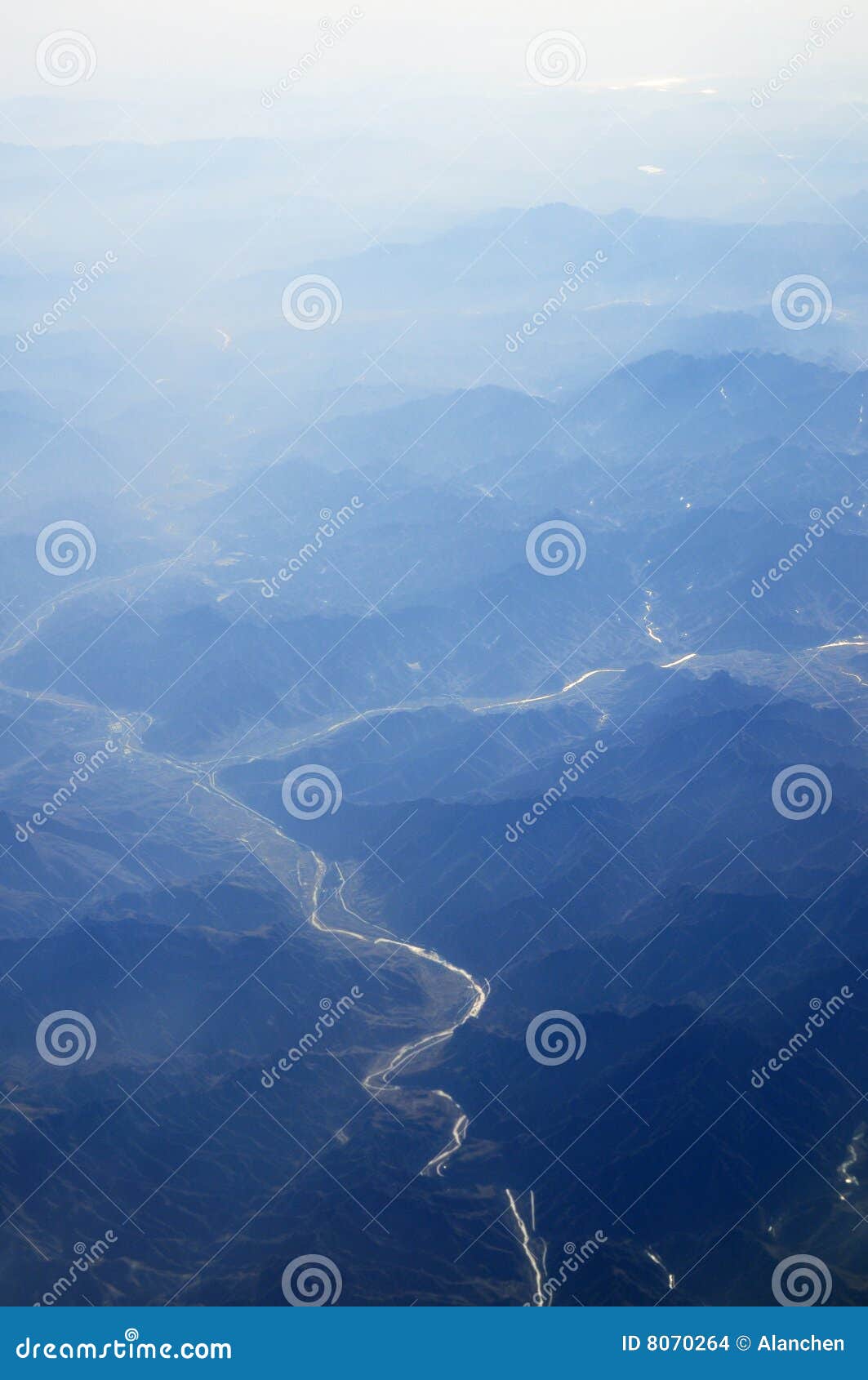 Mountains and rivers stock photo. Image of clouds, color - 8070264
