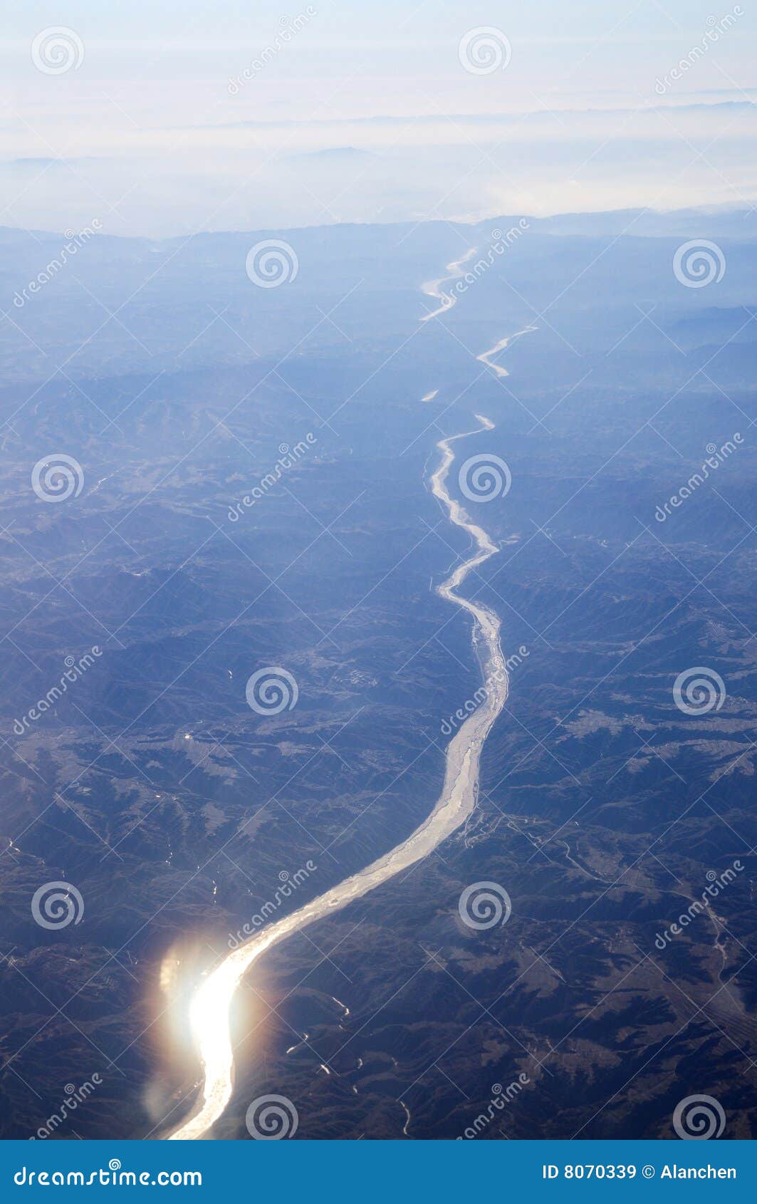 Mountains and rivers stock image. Image of mountain, skies - 8070339