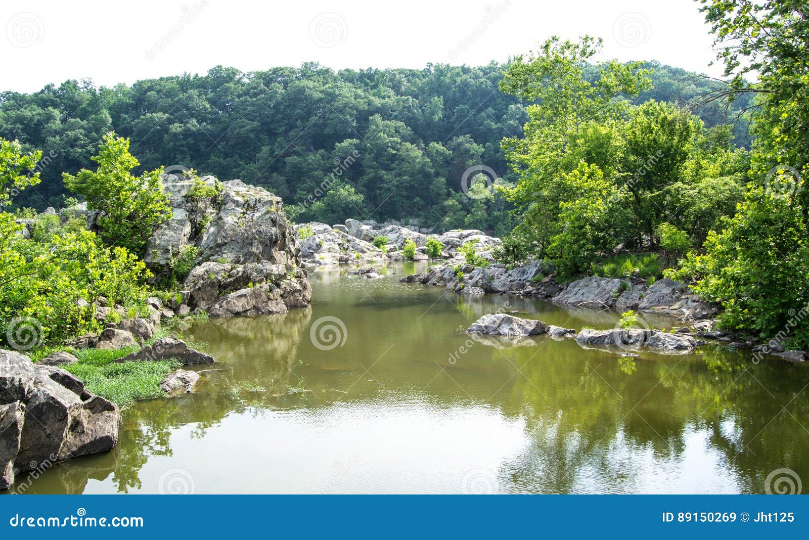 Mountains and Rivers Landscape Stock Image - Image of maryland, intense ...